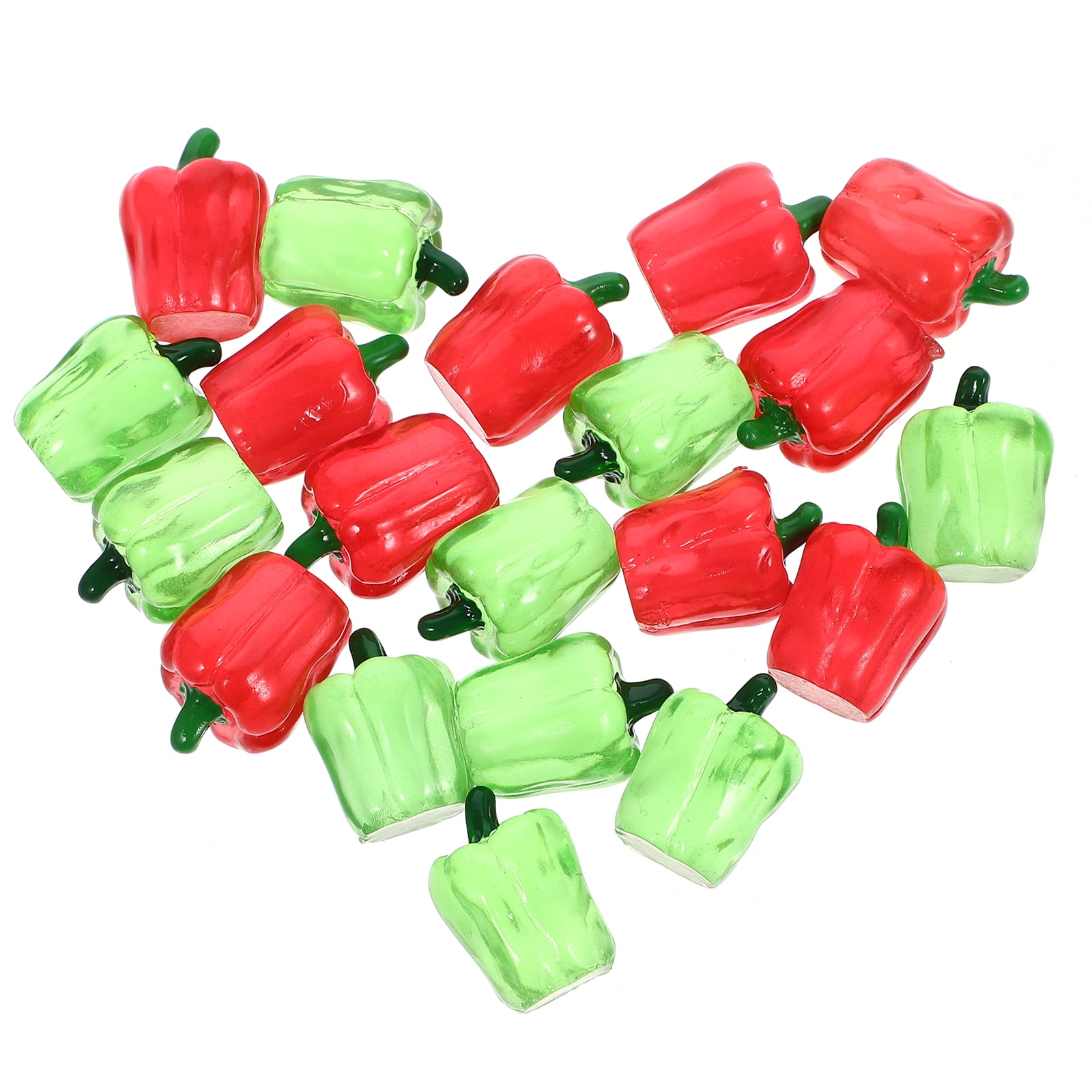 unbranded 20pcs Miniature Figurines Resin Party In Statue Glow Micro ...