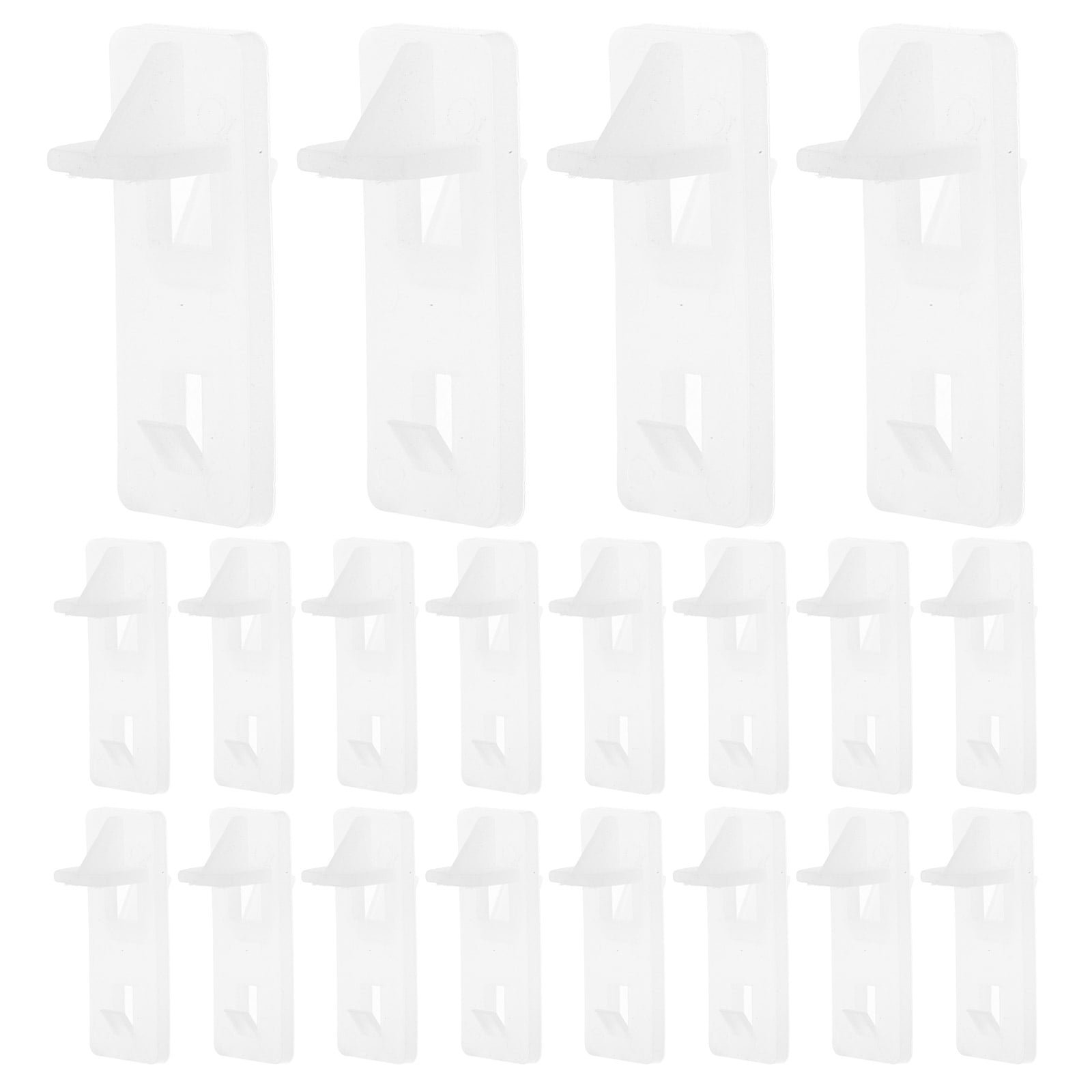 unbranded 20pcs Plastic Shelf Support Pegs Shelf Locking Cabinet Shelf ...