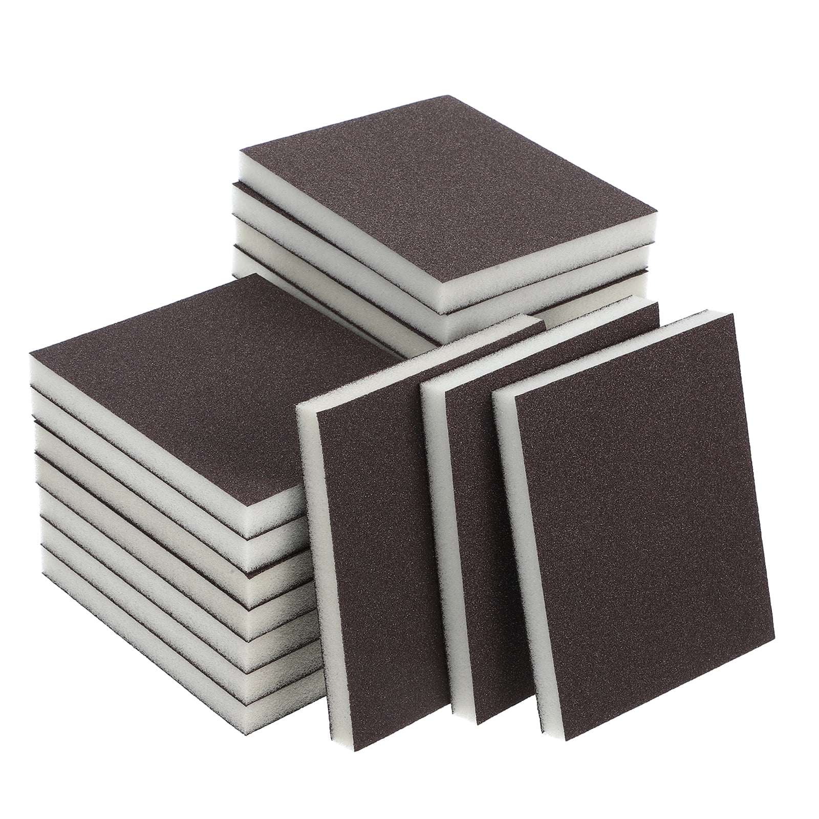 20pcs Fine Sanding Sponge Pads Soft Foam Hand Sander Block for Model ...