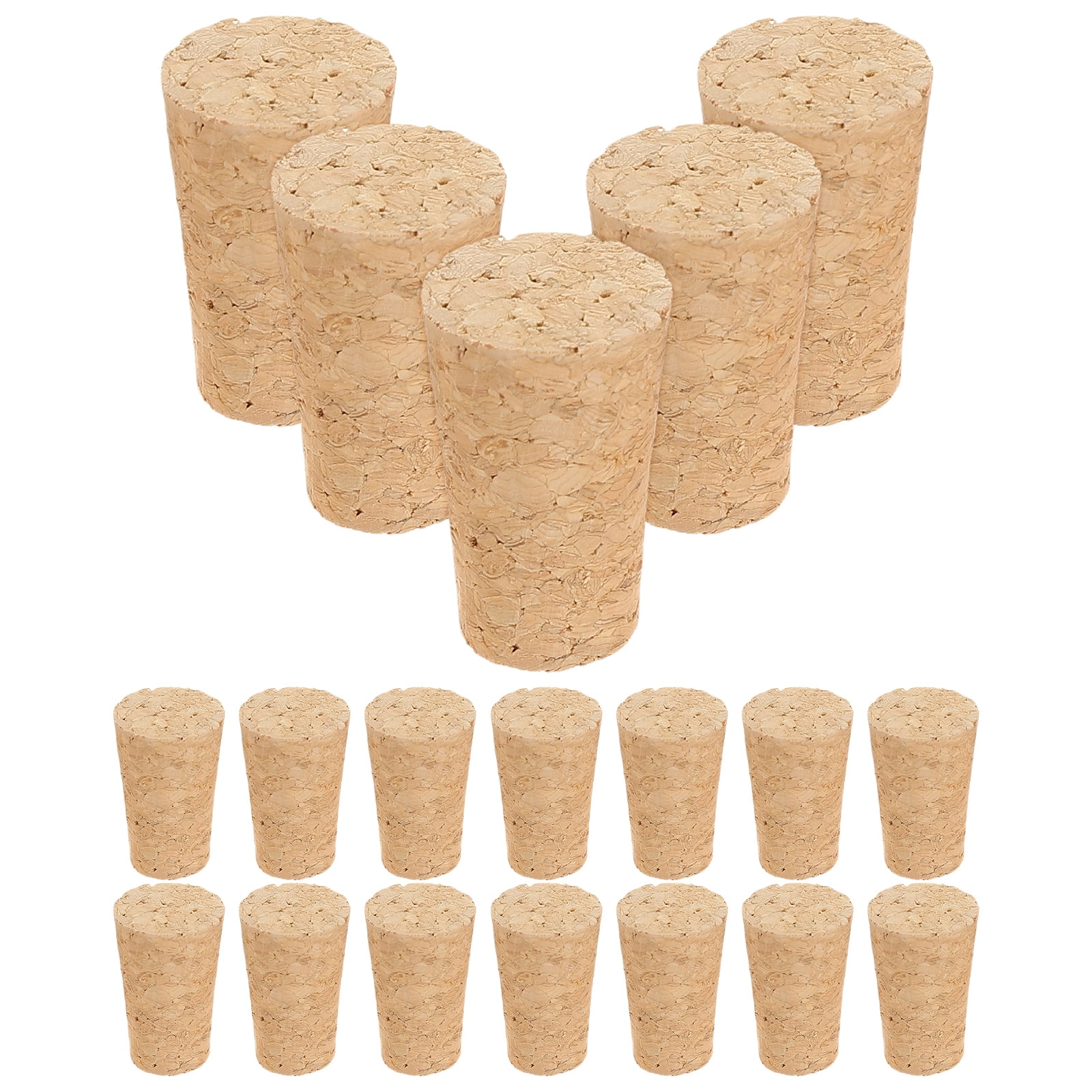 unbranded 20pcs Wine Bottle Cork Stopper Replacement Wine Bottle Corks ...