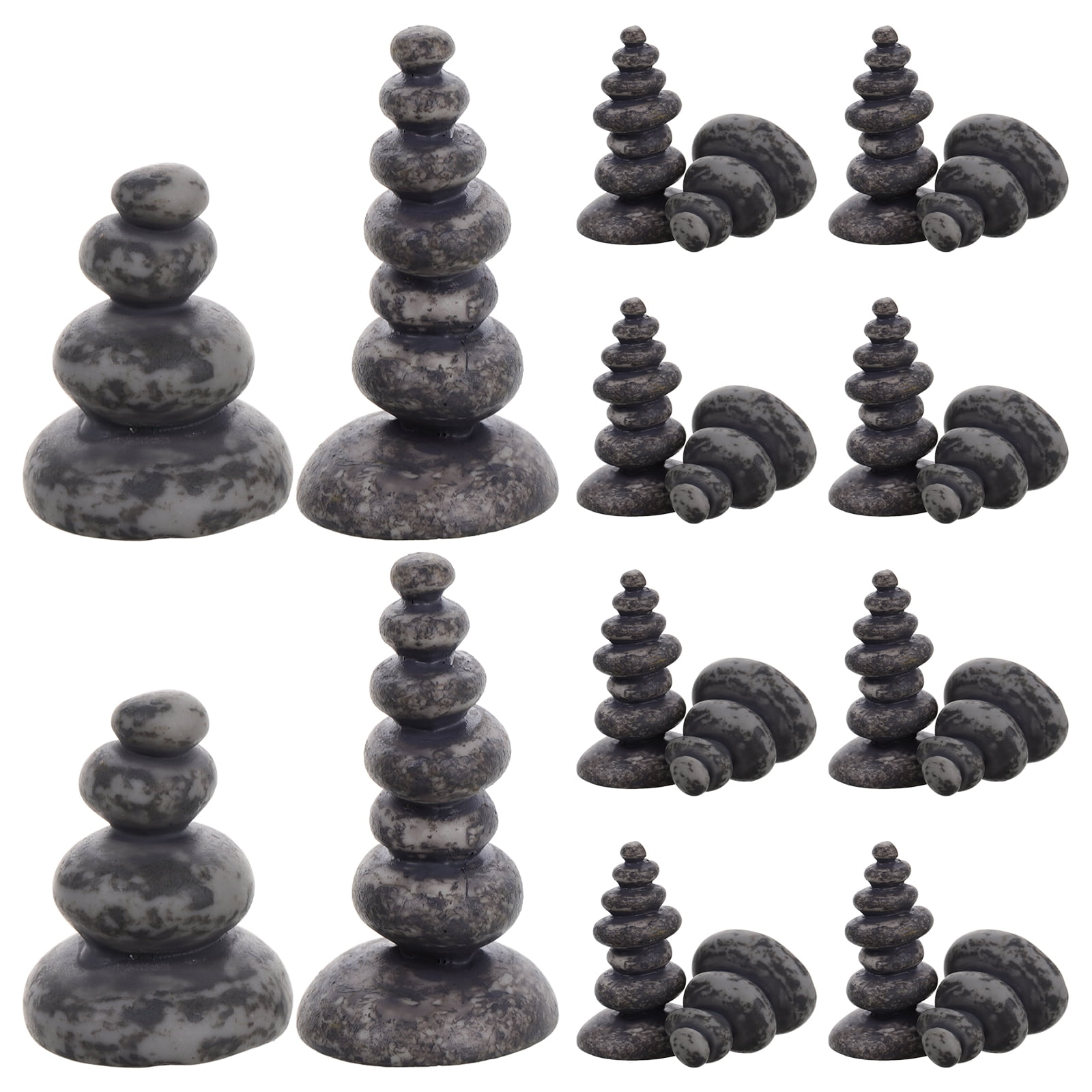 unbranded 20pcs Zen Stacking Stones, Stacked Rock Decor Natural ...