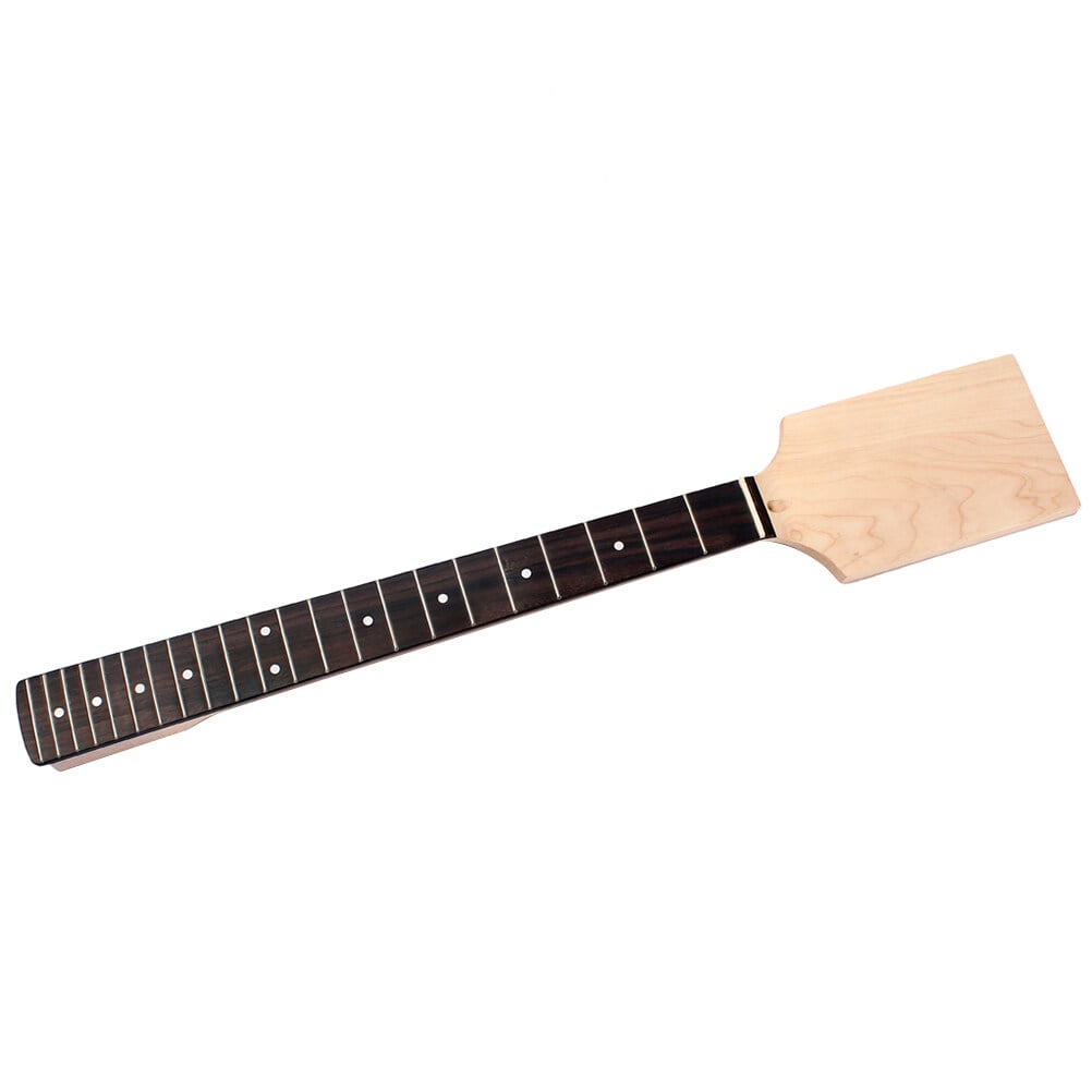 unbranded 22 Frets Dot Inlay DIY Maple Guitar Neck Paddle Headstock ...