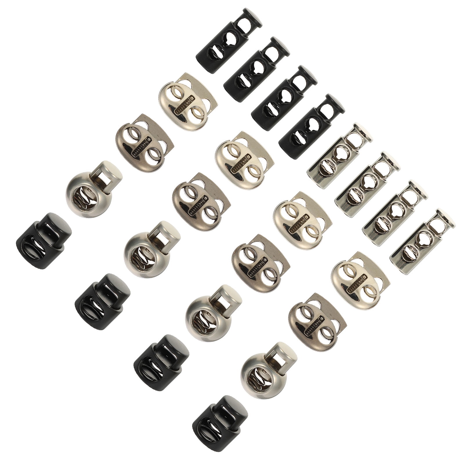 unbranded 24 Pcs Metal Adjustment Buckle Cable Locks Heavy Duty Anti ...
