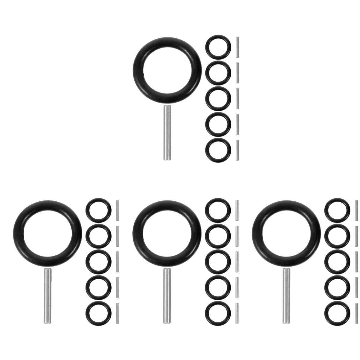 unbranded 24 Sets Pin And Ring Electric Retaining Ring Clip Replacement ...