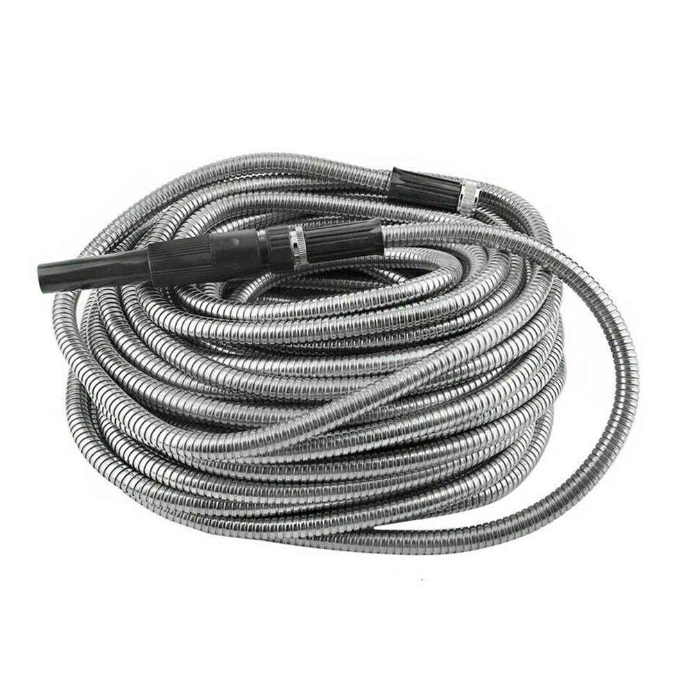unbranded 25 Ft Retractable Garden Water Pipe Expandable Hose Heavy ...
