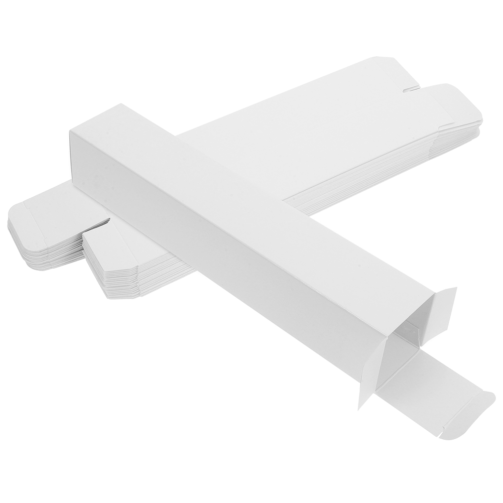 unbranded 25 Pcs Gift Box Fans Foldable Shirt Boxes for Presents White ...