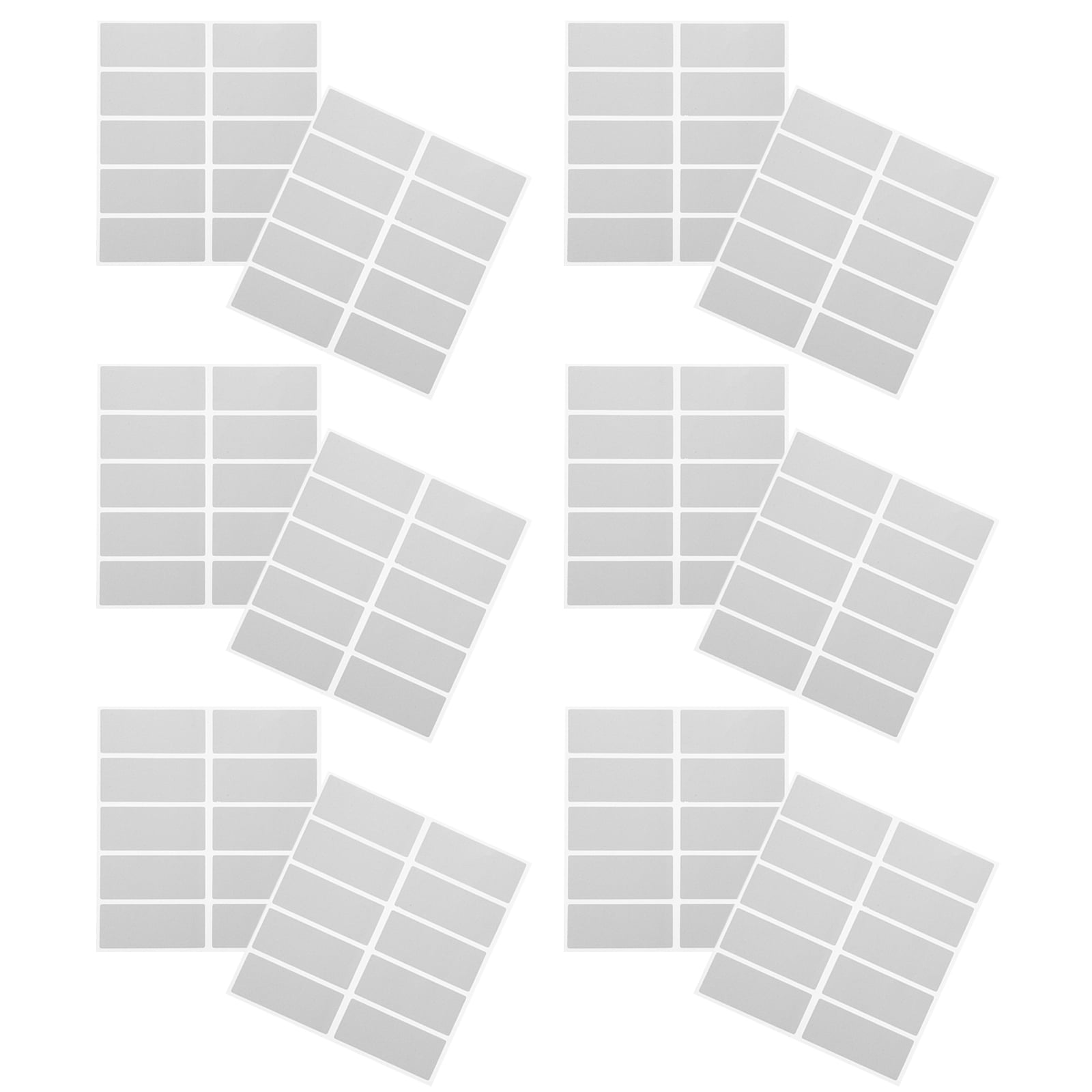 25 Sheets Reward Card Coating Labels Scratch Off Stickers Replacement ...