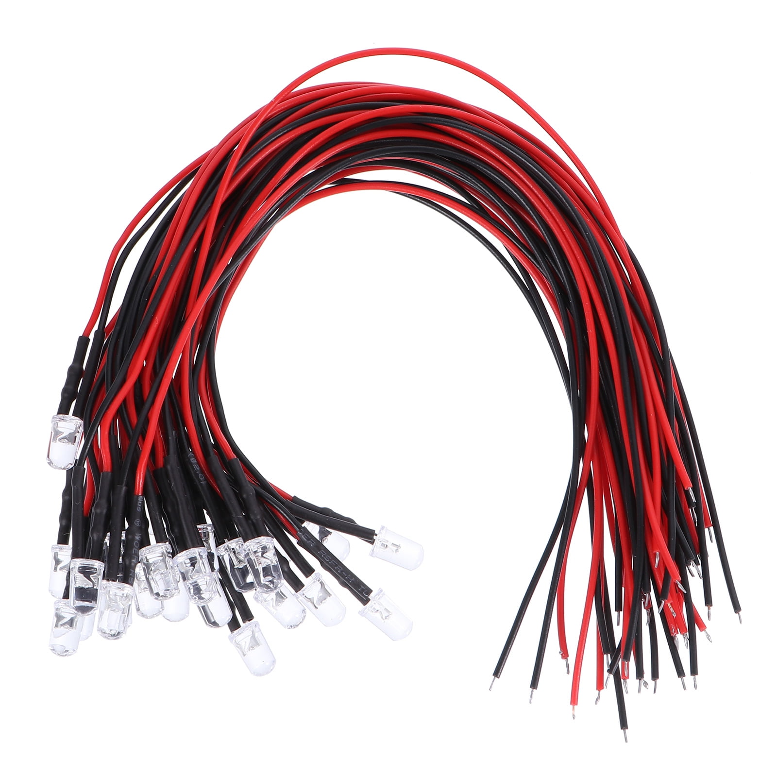 UPOUART Pre Wired Light Assorted Color 25Pcs 0.8In - Walmart.com