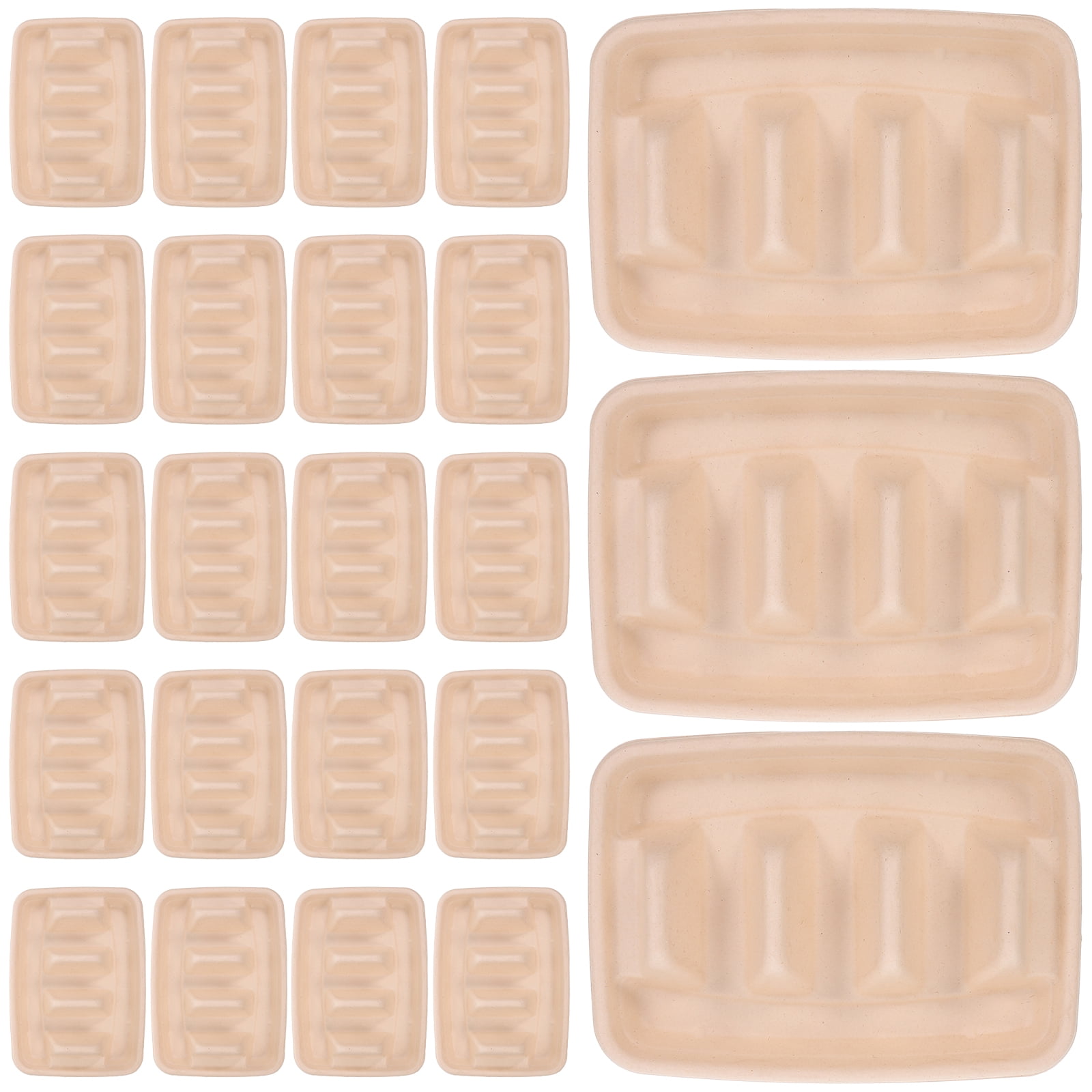 unbranded 25pcs Disposable Taco Holder Plate For Tacos Burritos Taco ...