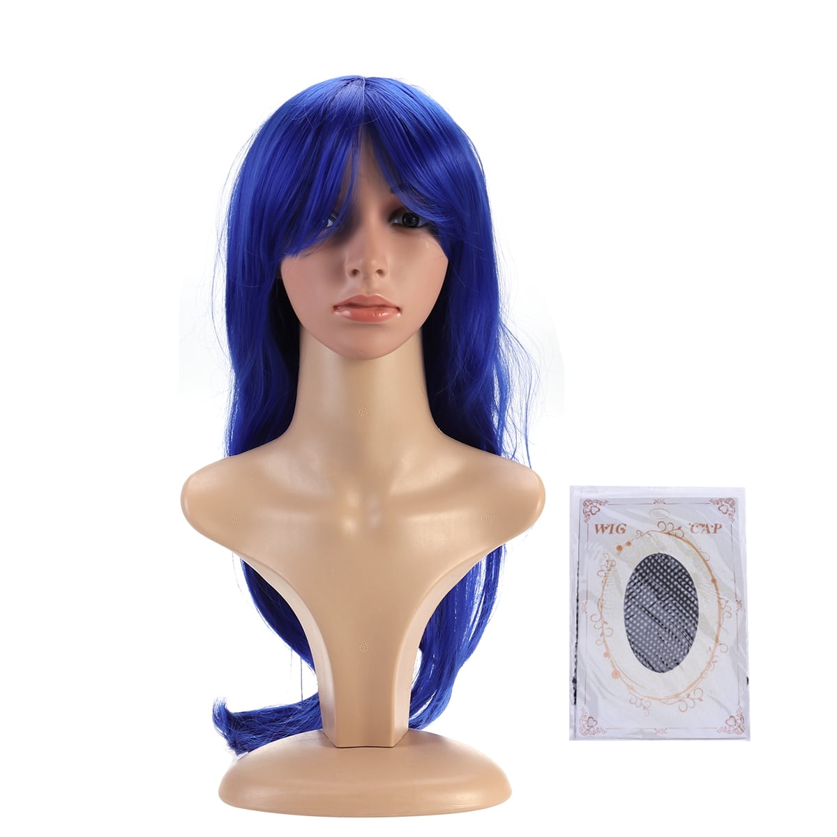 unbranded 28 inch 70cm Wavy Curly Cosplay Wig with Free Wig and Comb ...