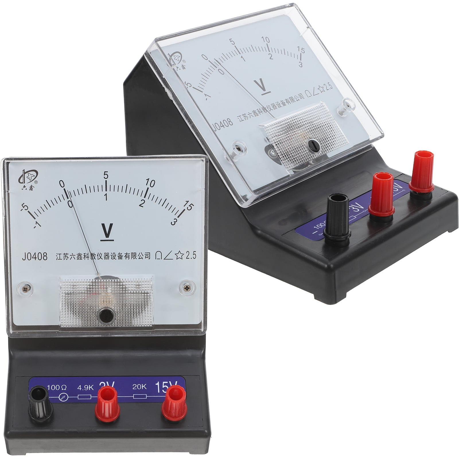 unbranded 2PCS Analog Amp Panel Meter Current Ammeter Voltmeter Volt ...