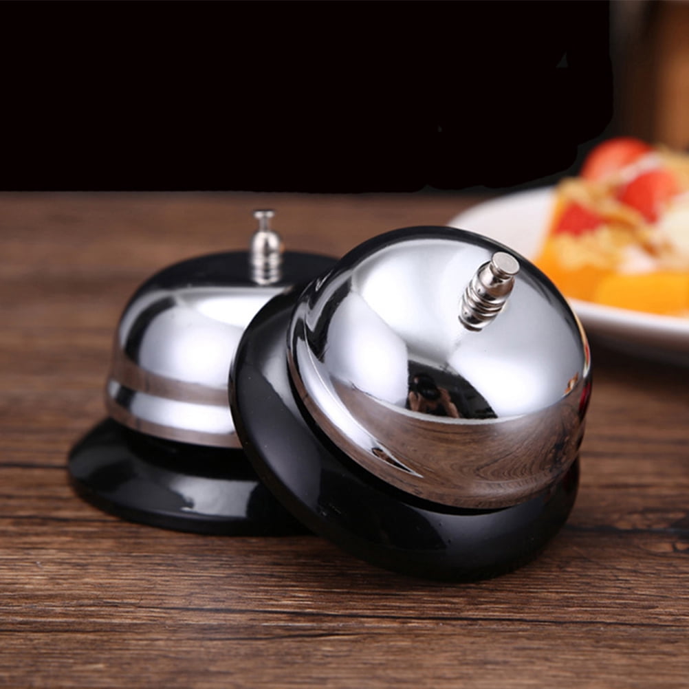 UPOUART 2Pcs Round Manual Restaurant Call Bells Dining Table Assistance ...