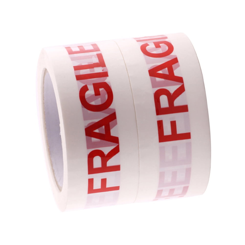 Fragile Warning Adhesive Tape with Self-Sticking Back for Packing Use ...