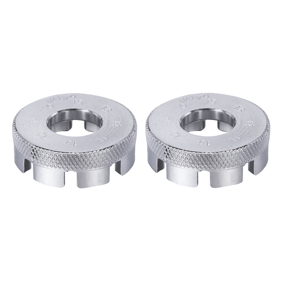 unbranded 2pcs Bike Mini Repair TooL 6 Sizes in One Spoke Wrench Spoke ...