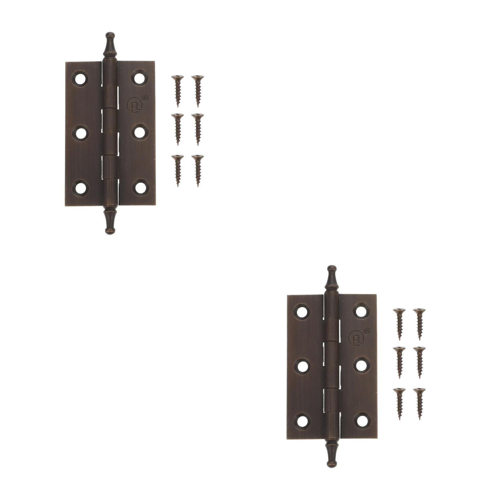 unbranded 2pcs Cabinet Hinges Copper Butt Hinges for Kitchen Cabinets ...