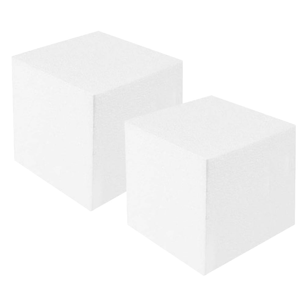 unbranded 2pcs Creative Shaped Foam Cakes Multi-function Cake Models ...