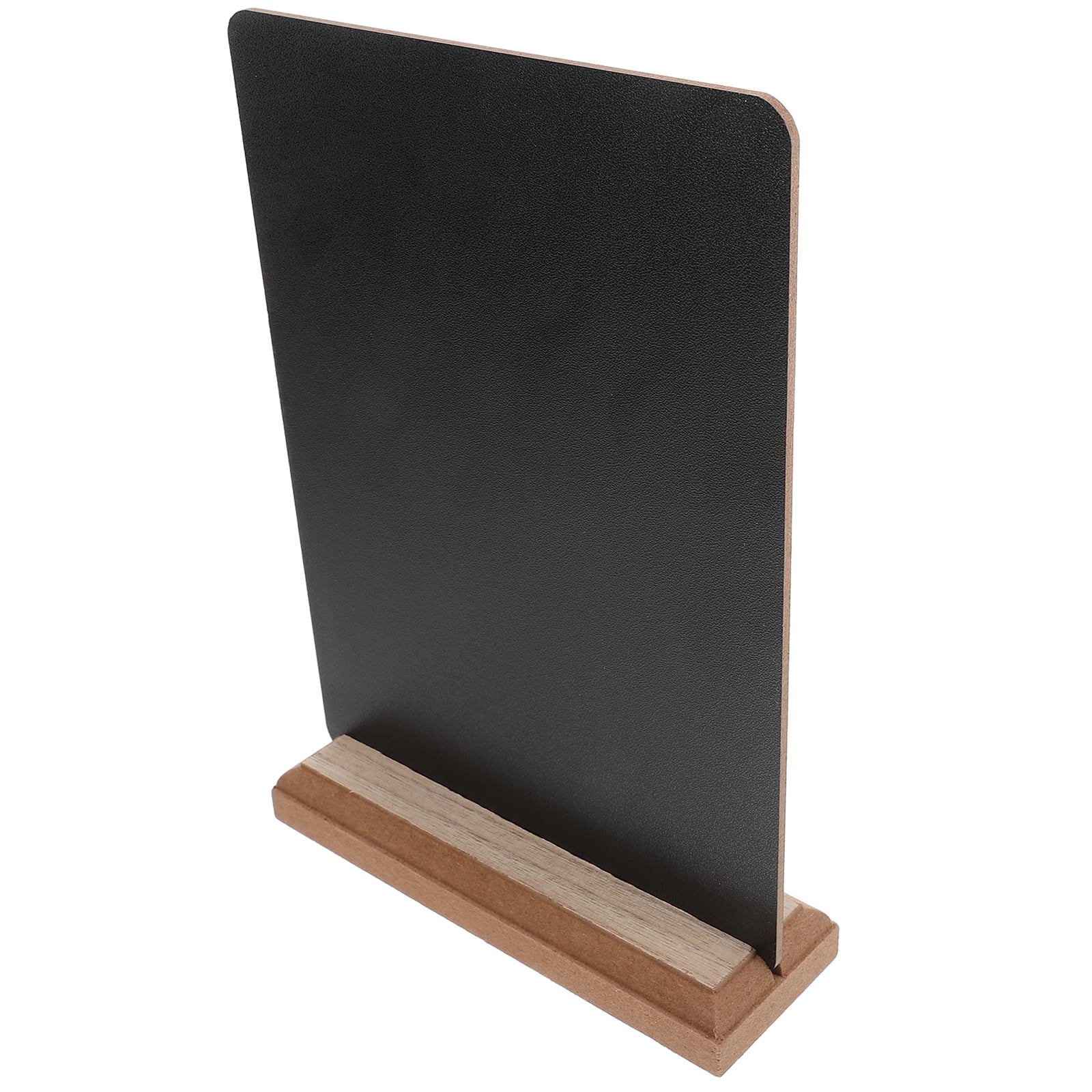 unbranded 2pcs Desk Sign Holders Blank Table Signs Chalk Board Sign ...