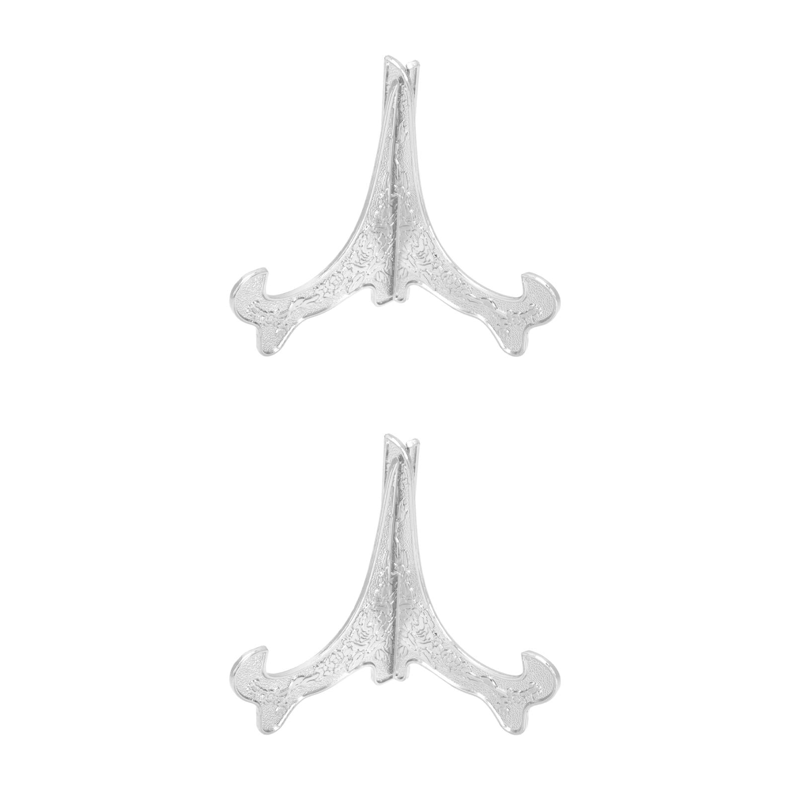 unbranded 2pcs Easel Display Stand Plate Holder Rack for Photo Picture ...