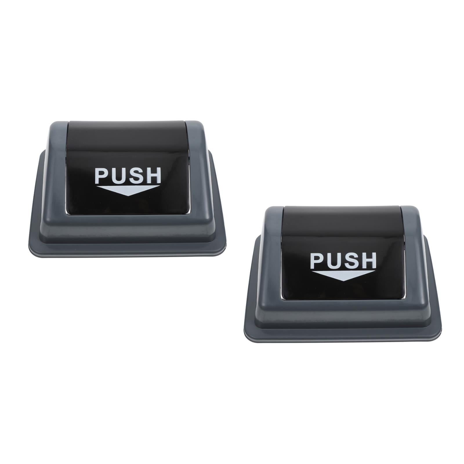 unbranded 2pcs Grey Trash Can Replacement Lid Plastic Large Sanitation ...