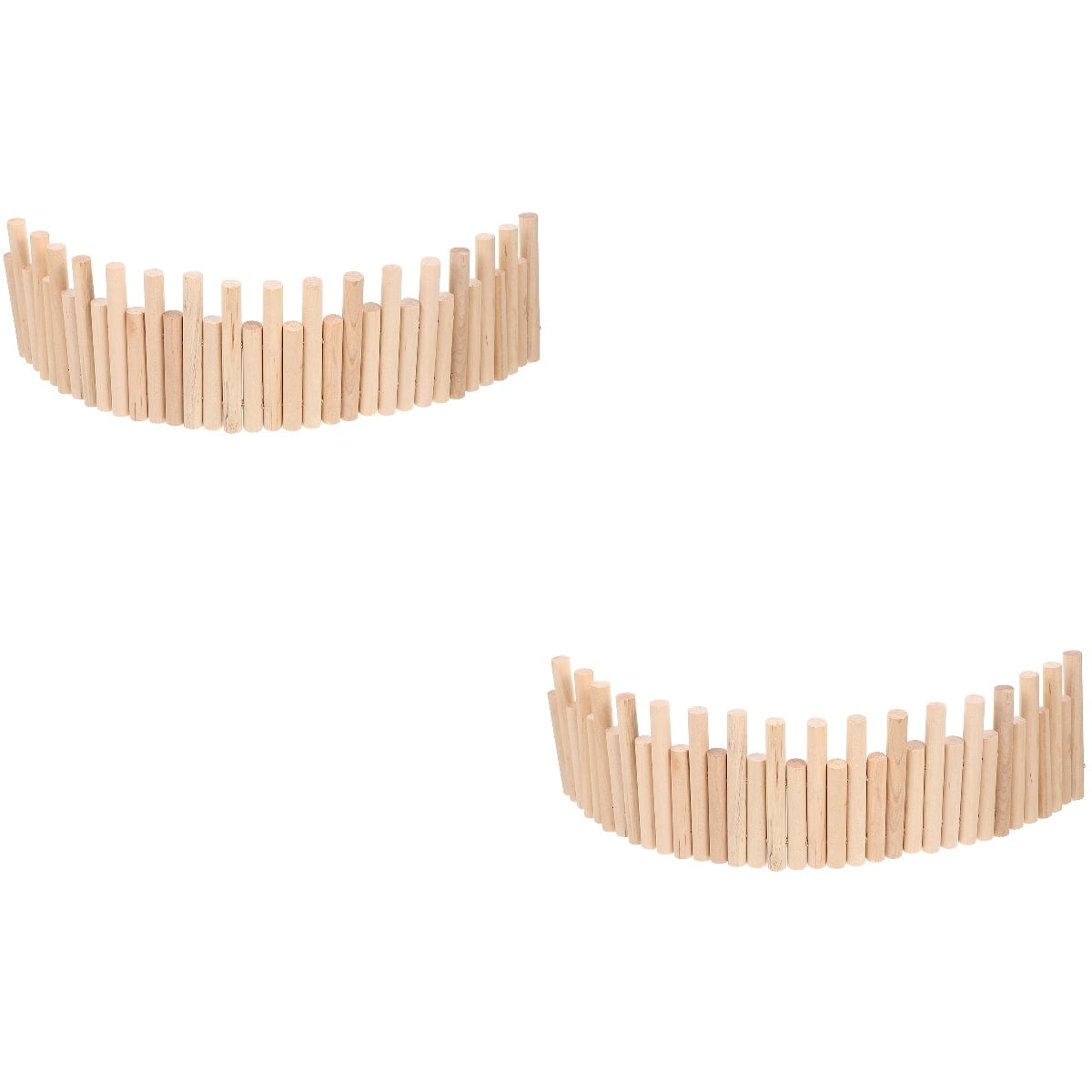 unbranded 2pcs Hedgehog Arch Bridge Cave Hamster Wooden Toy Ladder ...