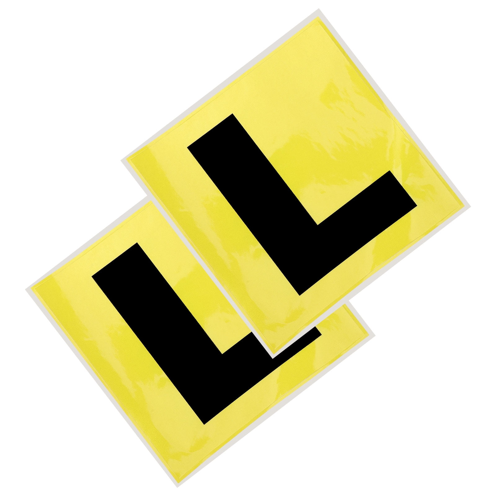 unbranded 2pcs Learner Driver Stickers New Driver Decals Reflective ...