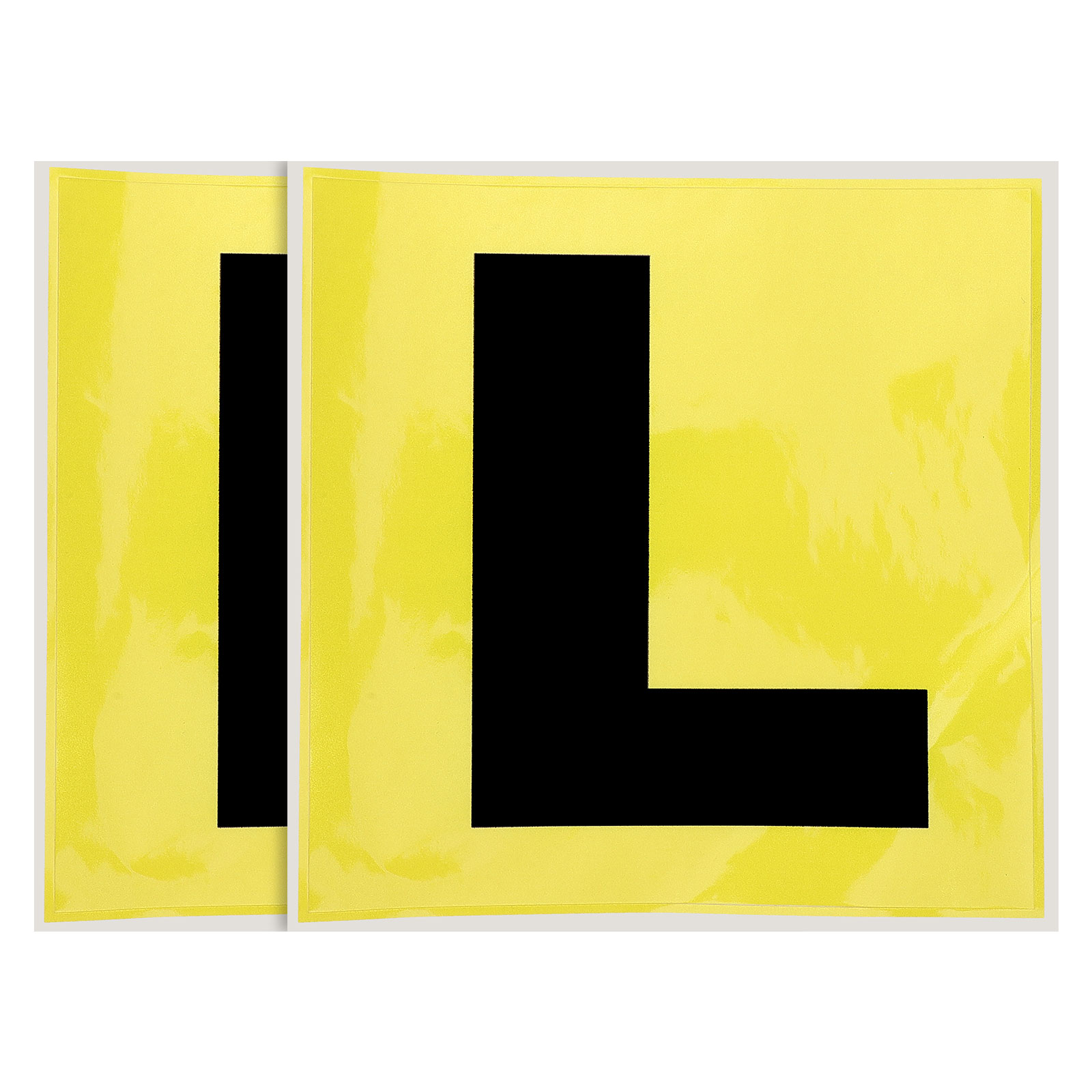 unbranded 2pcs Learner Driver Stickers New Driver Decals Reflective ...
