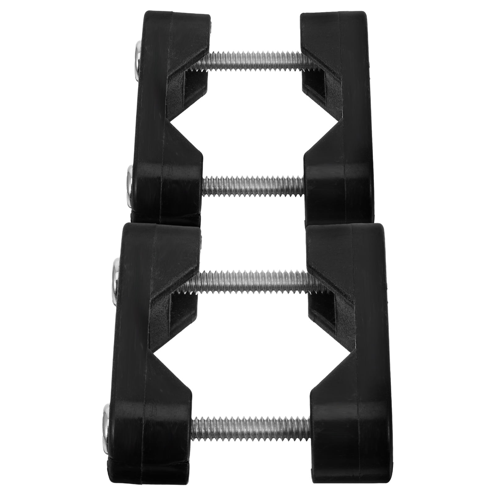 unbranded 2pcs Marine Tube Clamp Flagpole Support Clamps Mount ...