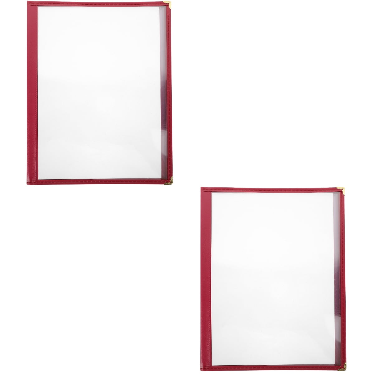 unbranded 2pcs Marked Price List Cover Coffee Shop Menu Holder Hotel ...