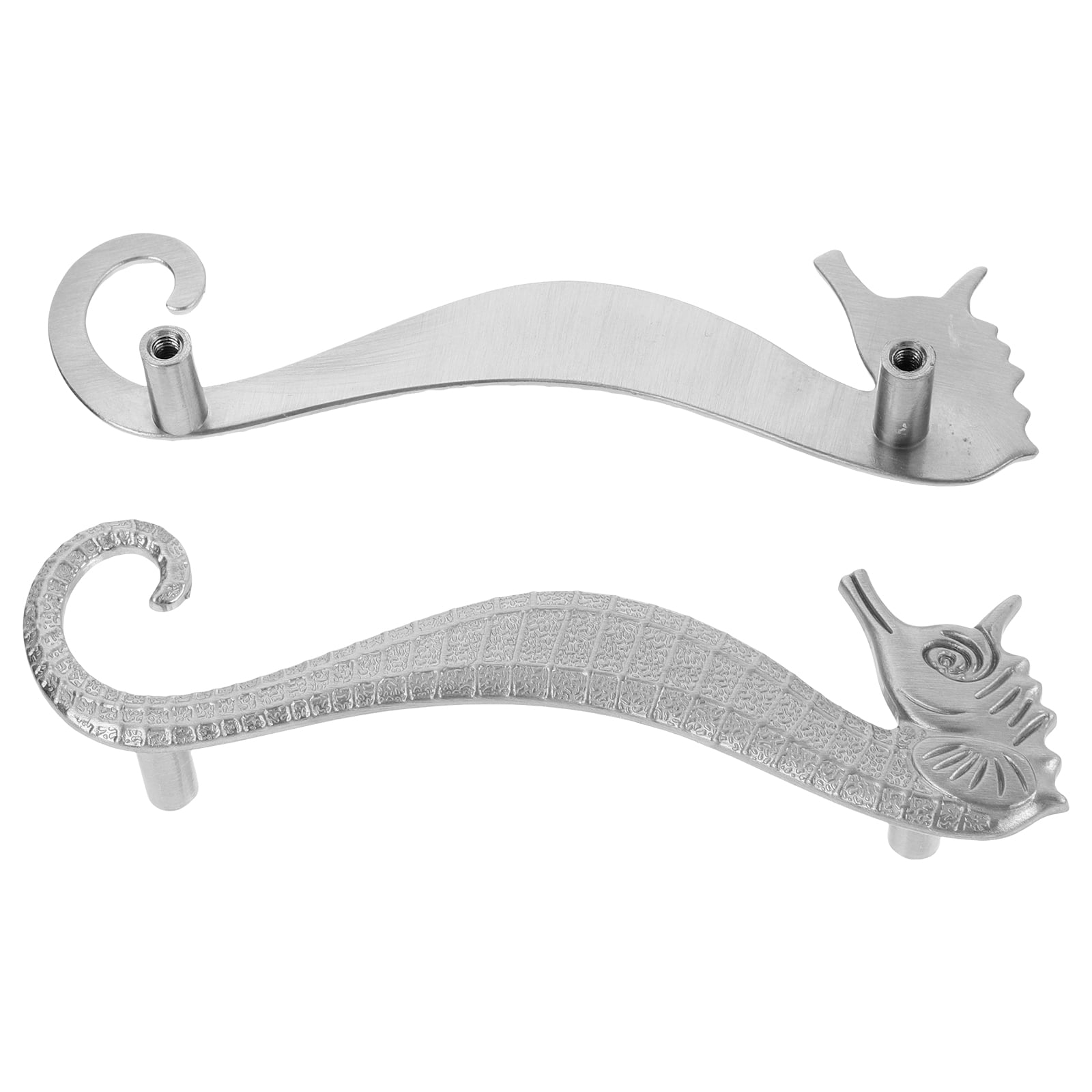 unbranded 2pcs Nautical Pulls Cabinets Coastal Drawer Pulls Seahorse ...