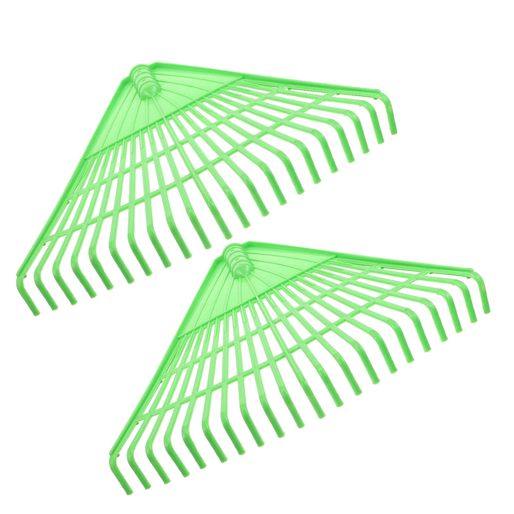 unbranded 2pcs Outdoor Hand Shrub Rake Garden Tool Garden Cleaning Rake ...