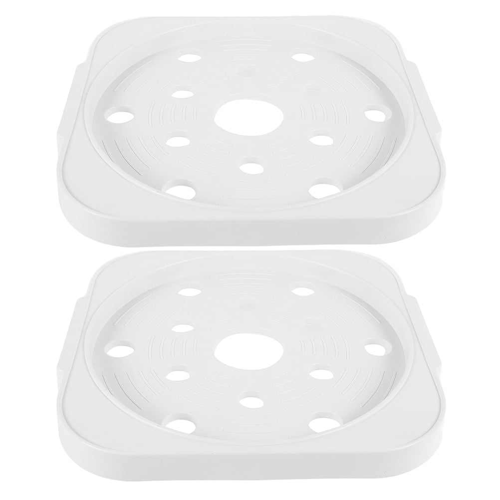 unbranded 2pcs Propane Tank Tray With Wheels Movable Gas Cylinder Stand ...