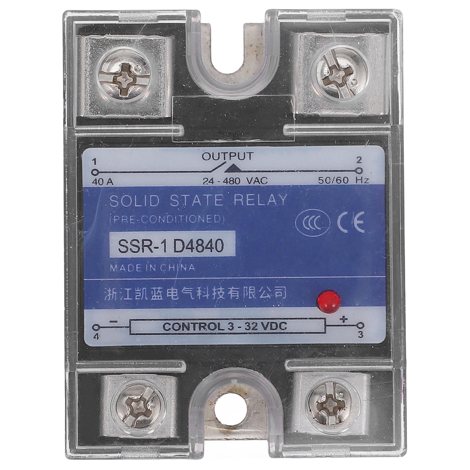 unbranded 2pcs Solid State Relay Single Phase Semi-Conductor Relay DC ...