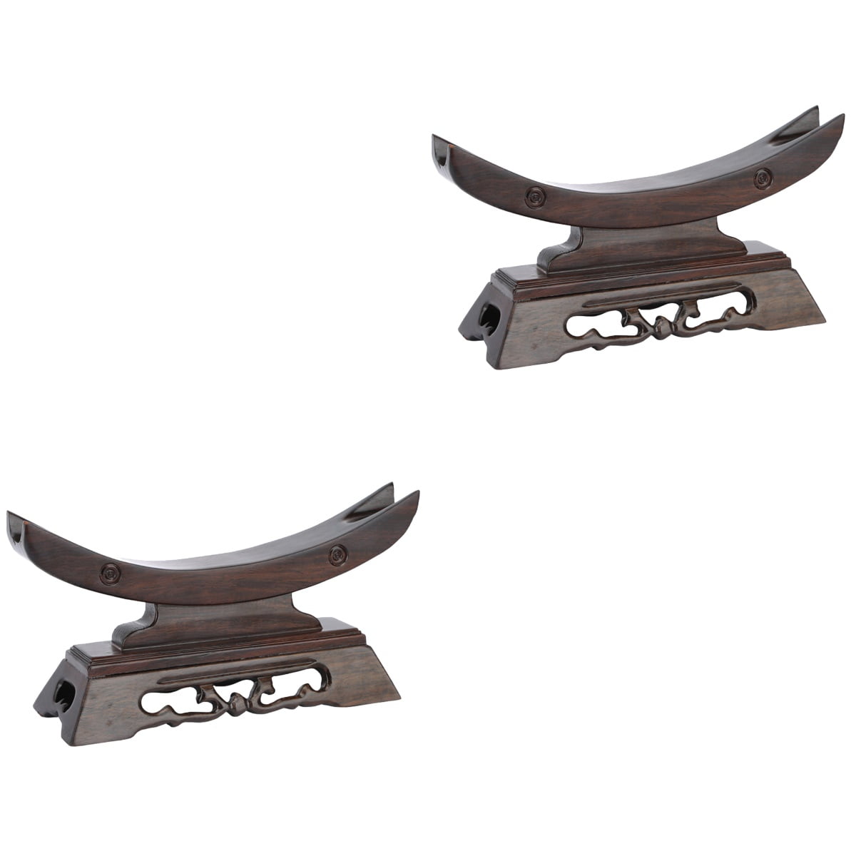 unbranded 2pcs Sword Holder Vintage Desktop Sword Bracket Sword Display ...
