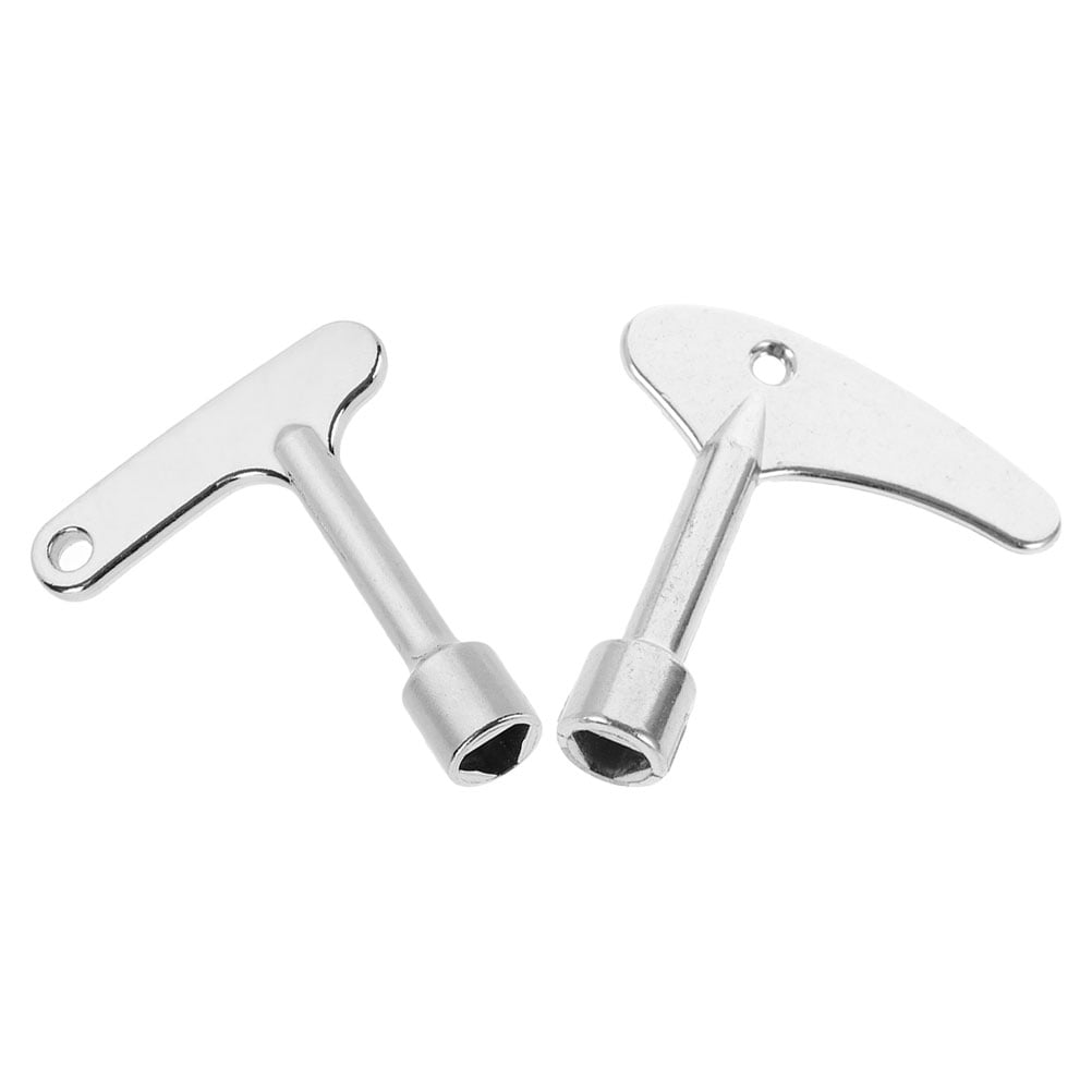 unbranded 2pcs Triangle Spanner Key Metal Triangular Lock Keys Socket ...