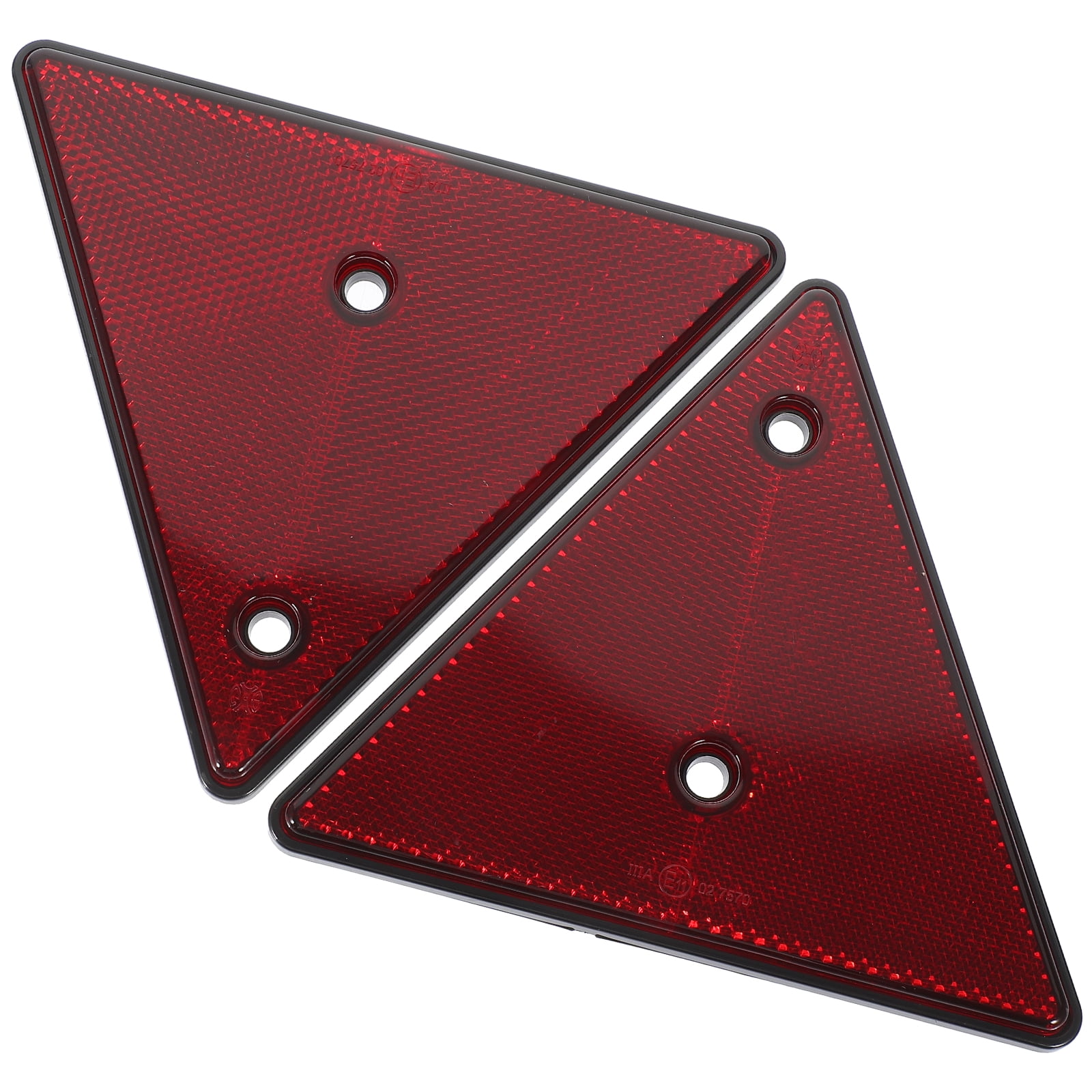 unbranded 2pcs Triangle Warning Signs Car Reflective Road Safety Sign ...