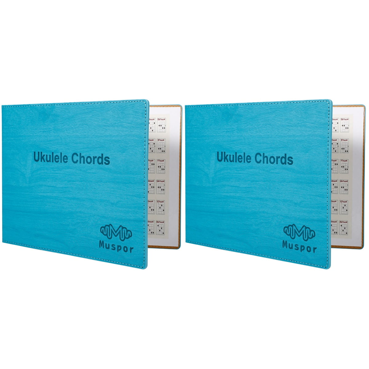 unbranded 2pcs Ukulele Chord Chart Ukulele Chord Book Useful Ukulele ...