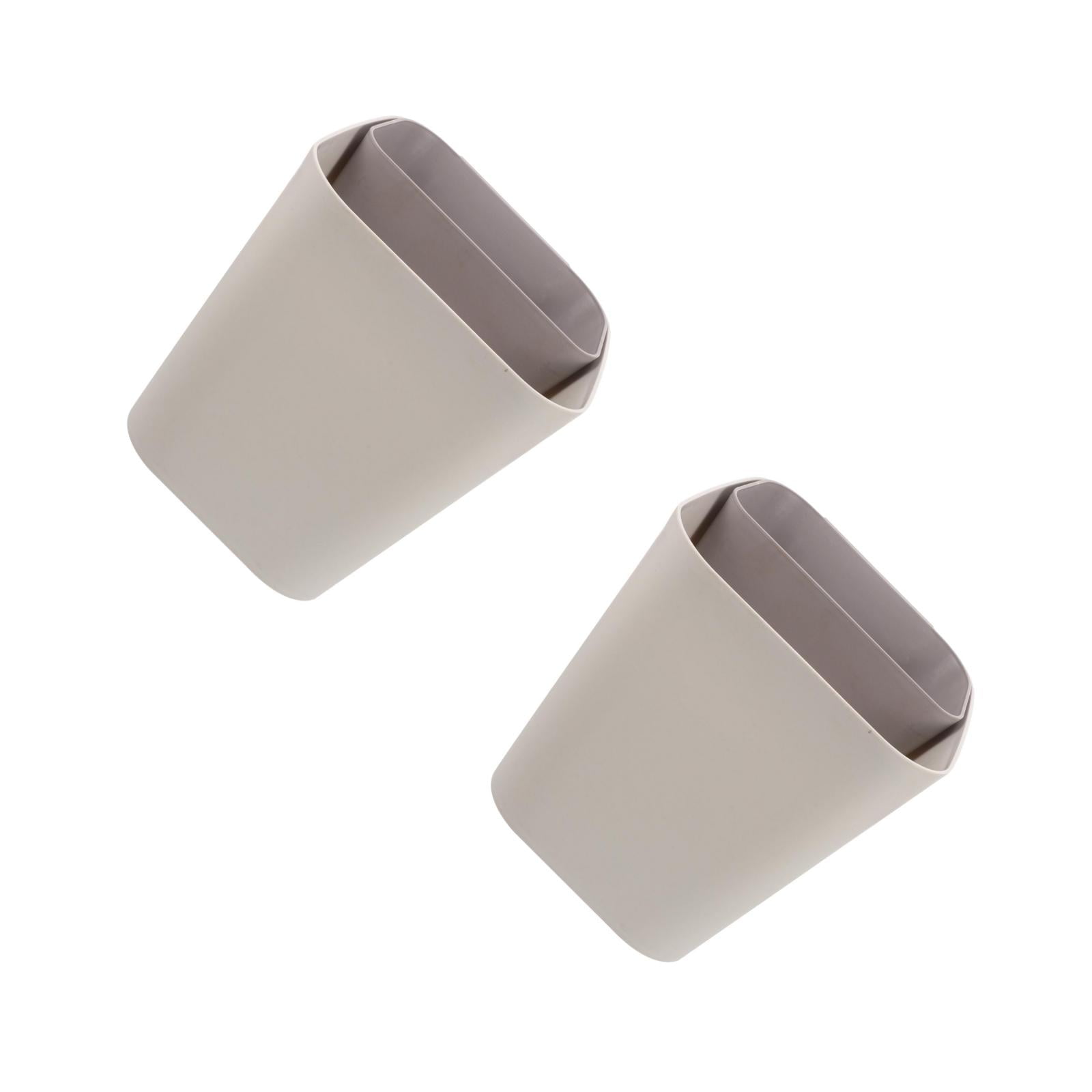 unbranded 2pcs Wet and Dry Classified Waste Bin Dual-Use Trash Can ...