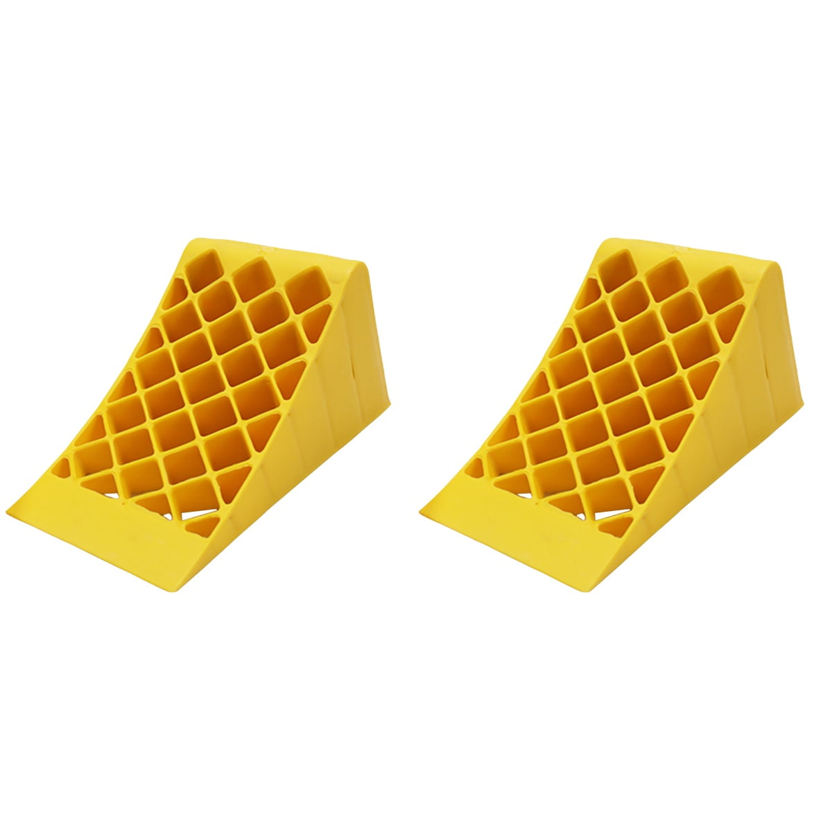 unbranded 2pcs Wheel Chock Heavy Duty Non Base Wheel Wedge Suitable For ...