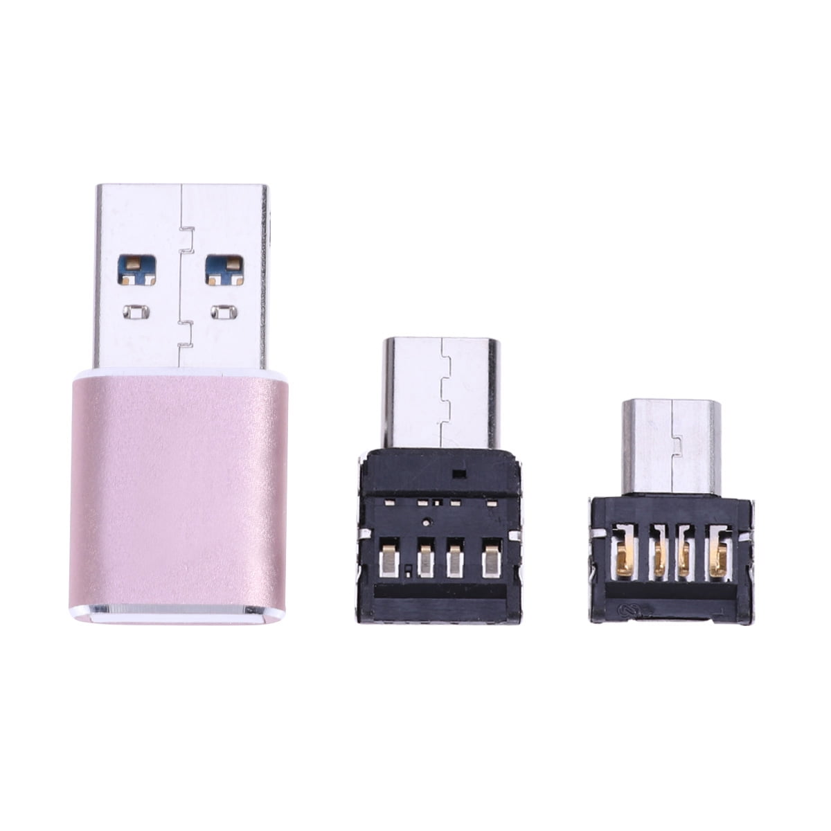 unbranded 3 In Reversible USB Connector 3.00X1.50X0.50CM Golden ...