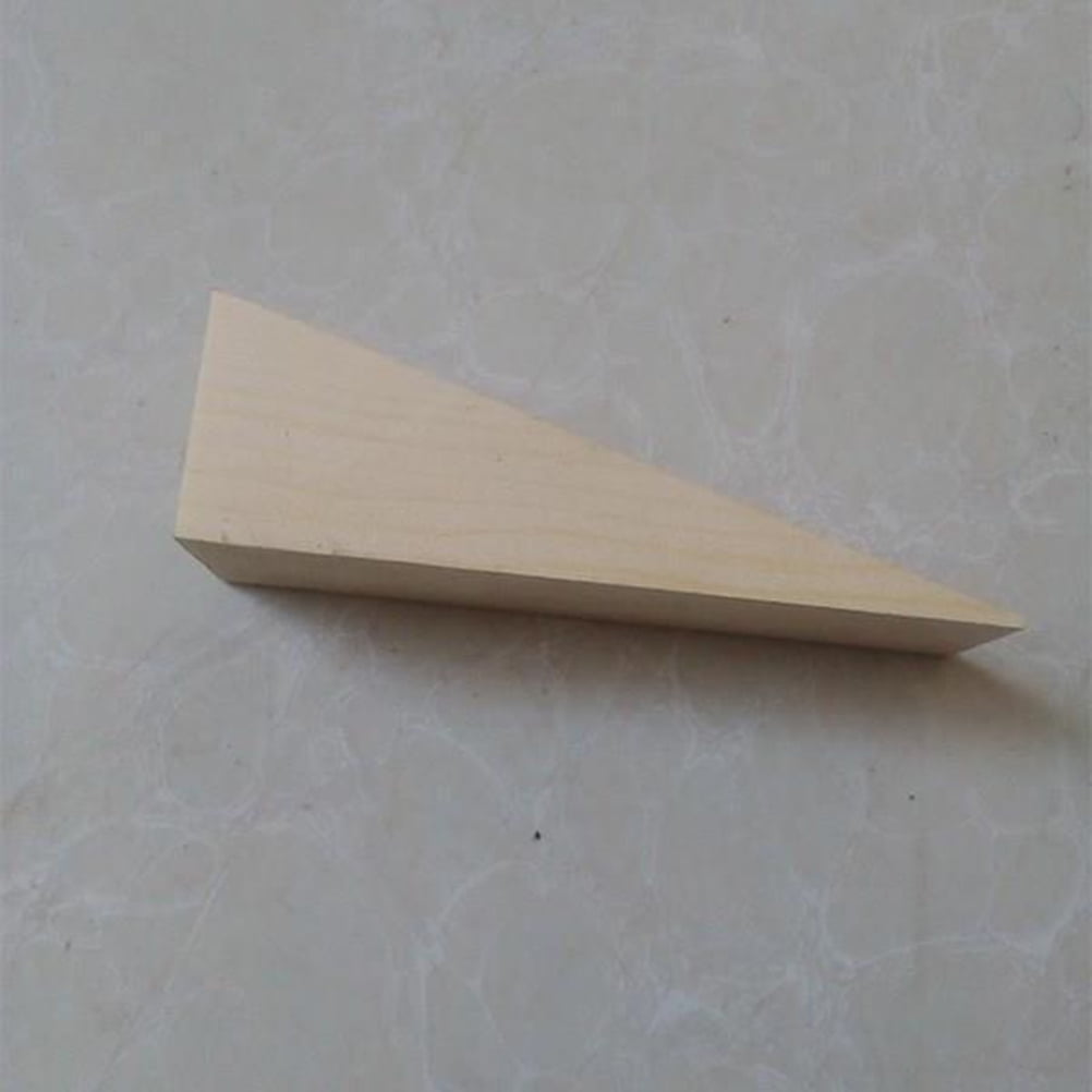 unbranded 3 PCS Wooden Door Stop Mat Stops Kids Doorstop Tool Mini Says ...