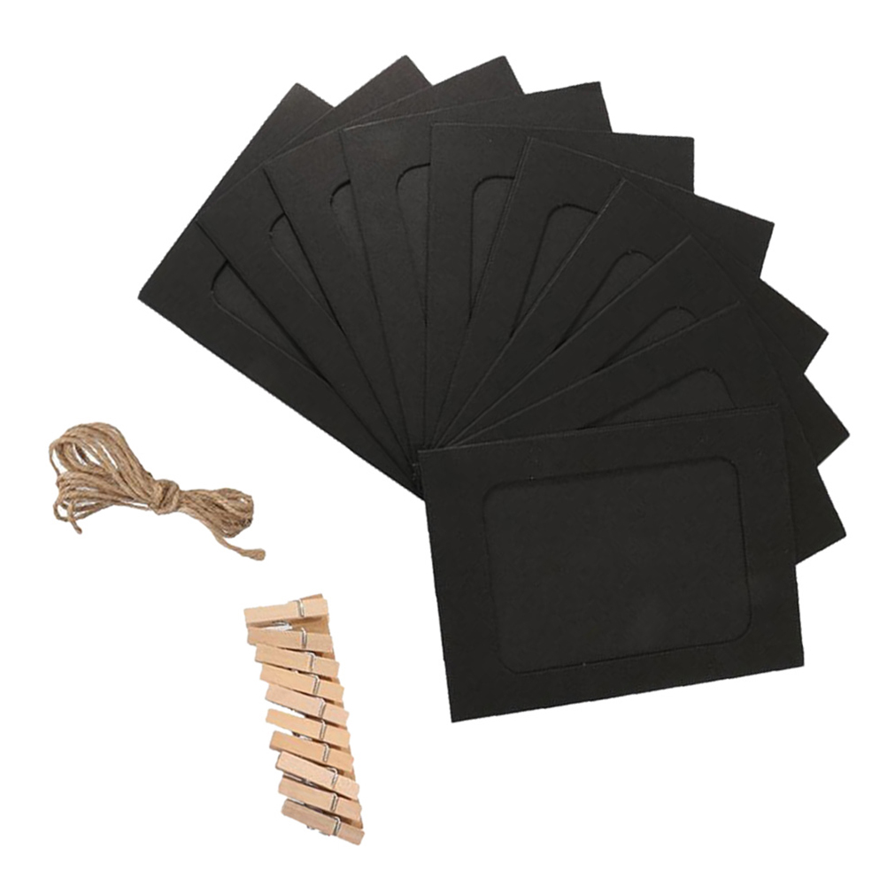 unbranded 3 Packages DIY Picture Frame Craft Paper Photo Frames Hanging ...