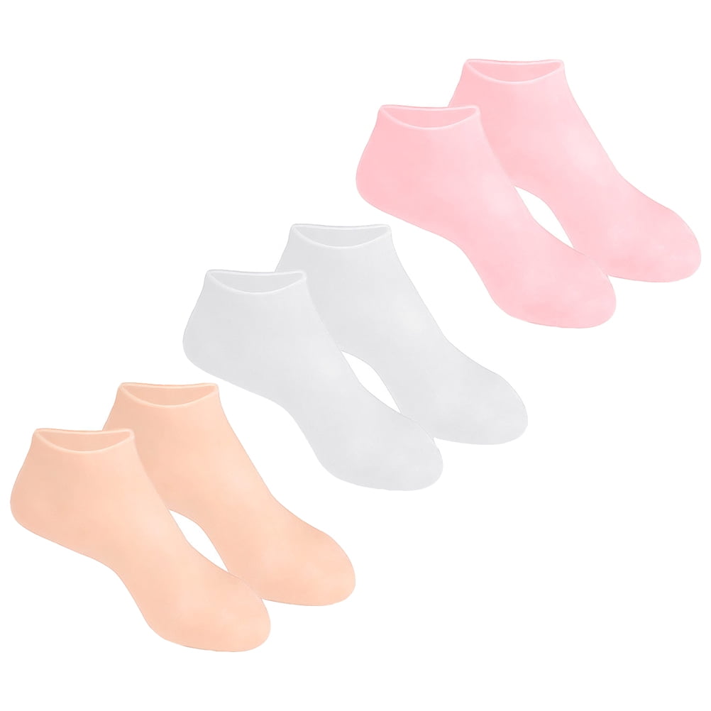 unbranded 3 Pairs Feet Masks Moisturizing Socks Foot Beauty Socks Miss ...