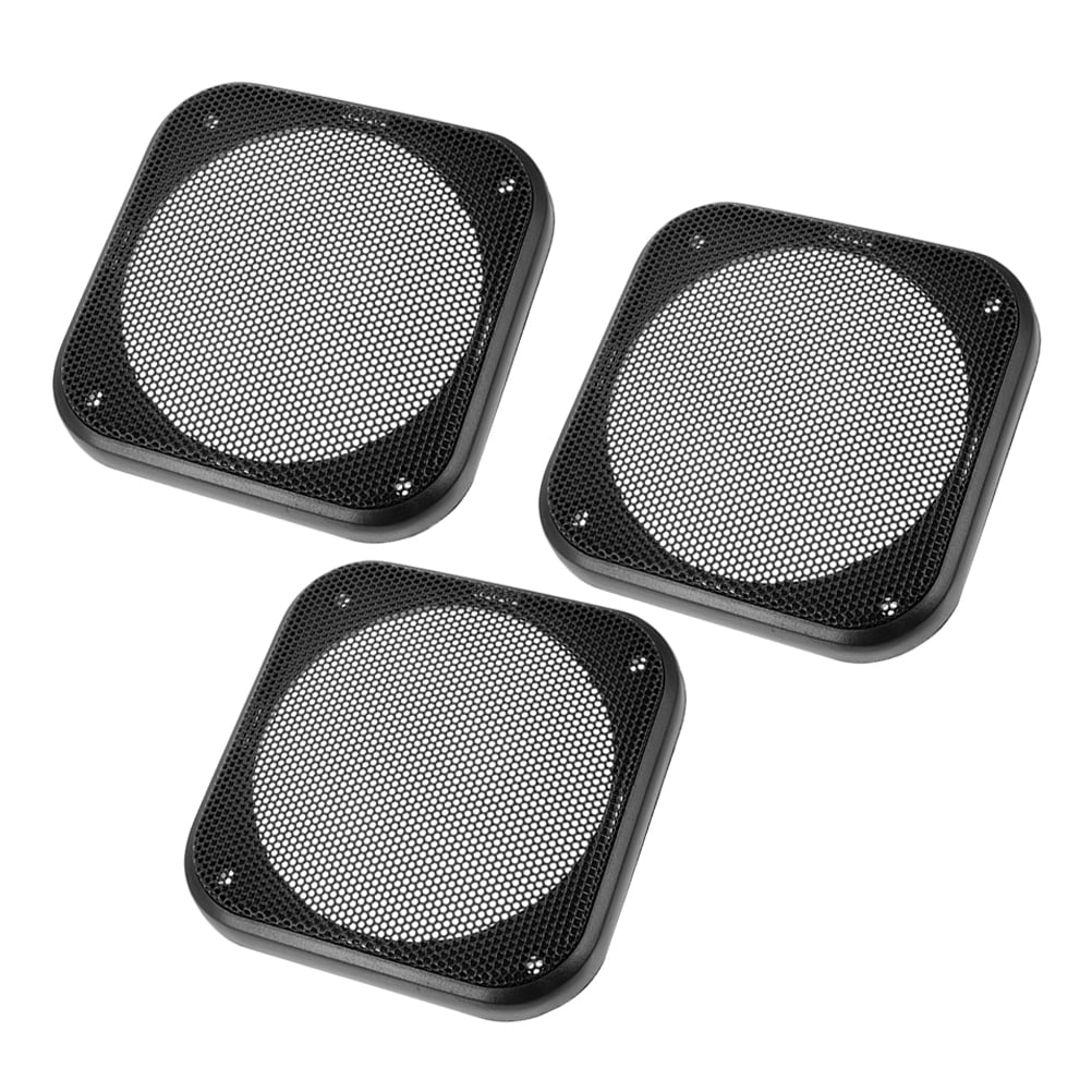 unbranded 3 Pcs Outdoor Speaker Covers Weatherproof Replacement Black ...