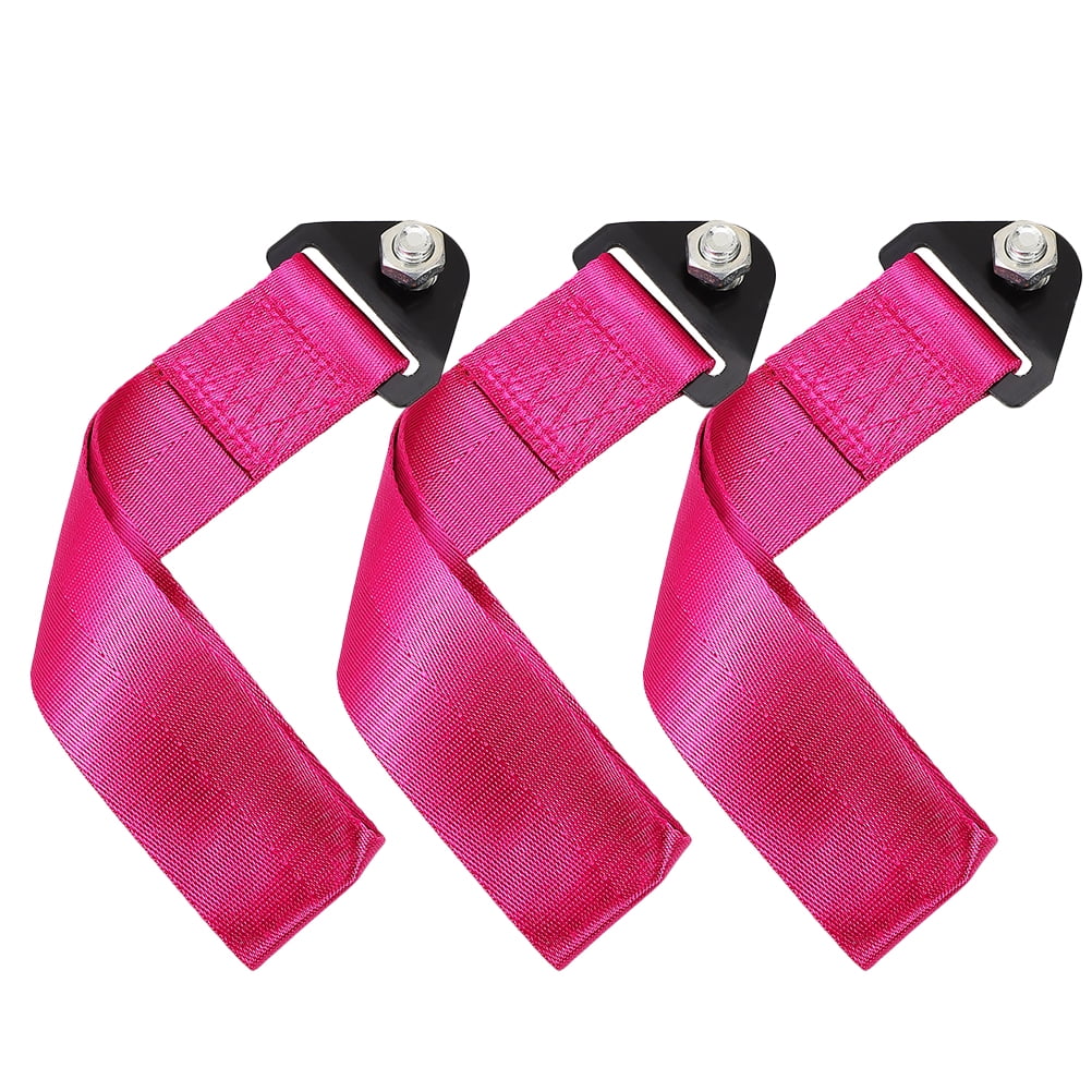 unbranded 3 Pcs Cars Modified Tow Rope Upgrade Front Bumper Decoration ...