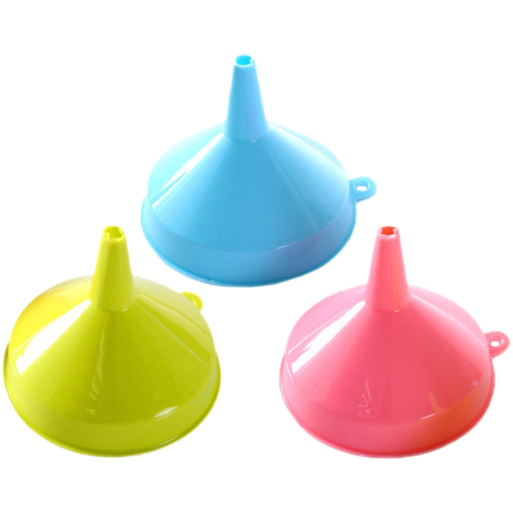 unbranded 3 Pcs Drain Funnels for Kitchen Use Plastic Set Small Bottle ...