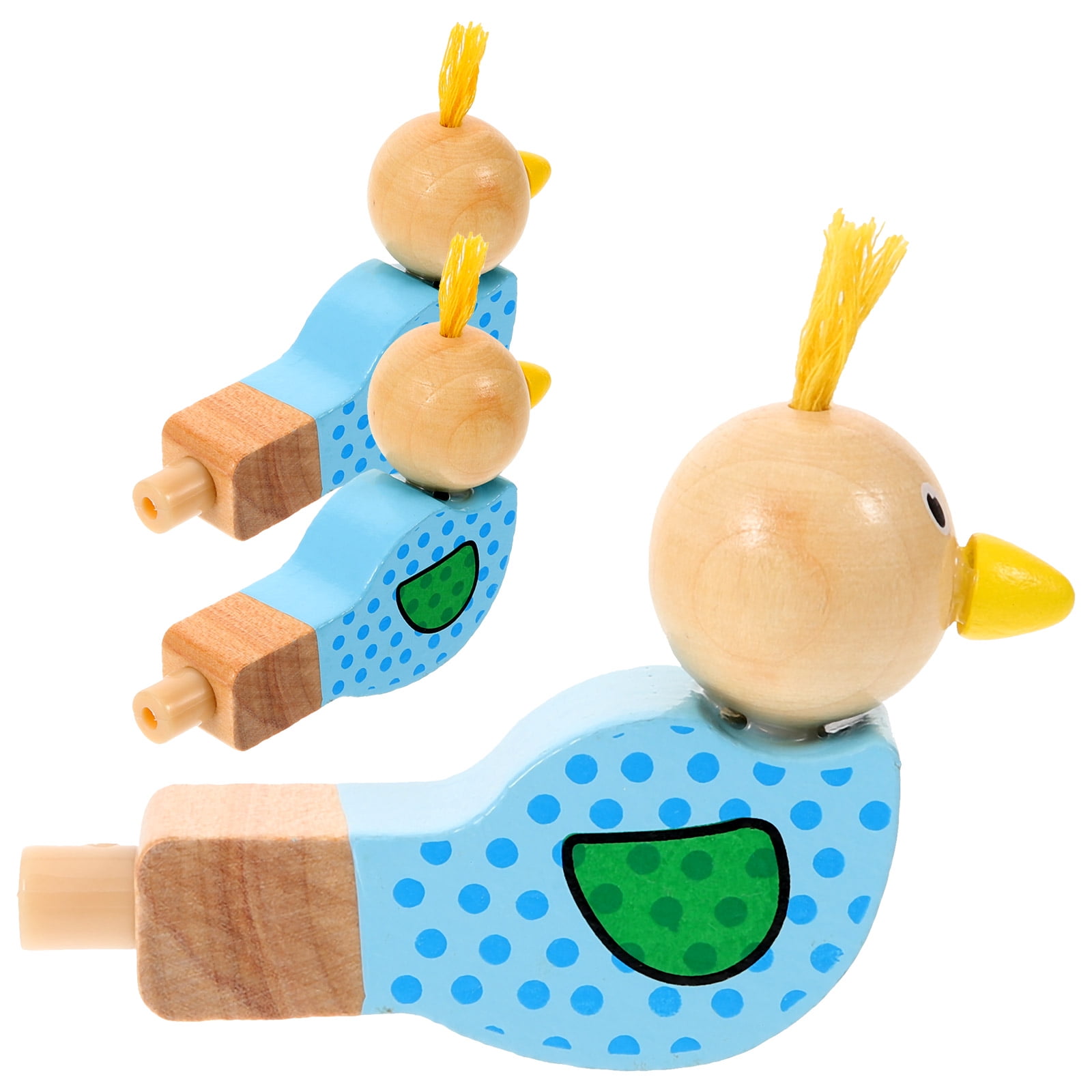 unbranded 3 Pcs Musical Instruments Party Favors for Kids Wooden Bird ...