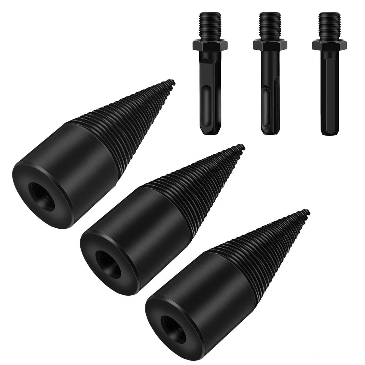 unbranded 3 Pcs Plant Stakes Writable Split Cone Drill Kindling ...