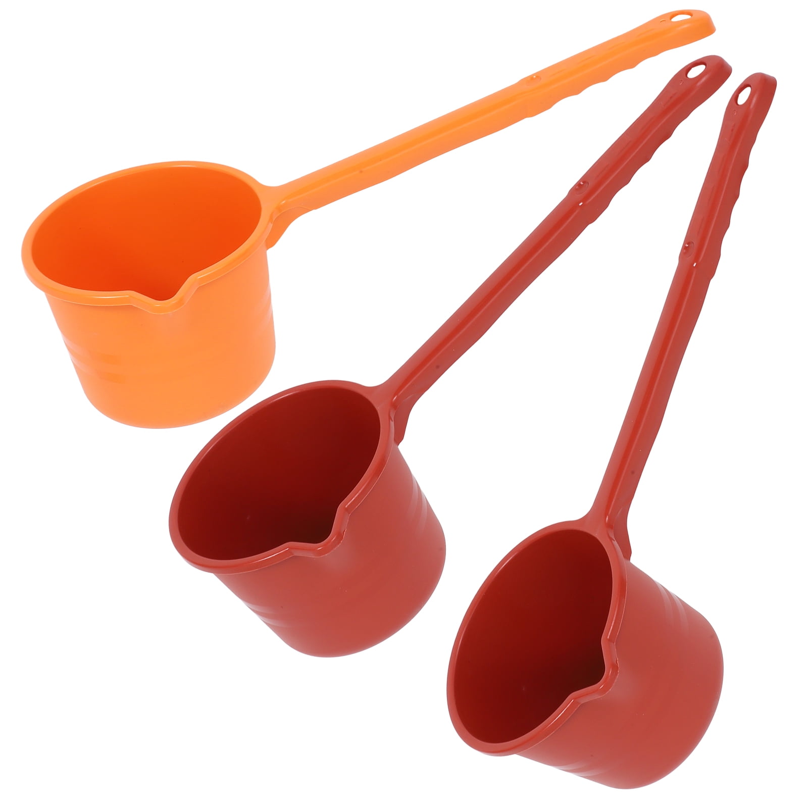 unbranded 3 Pcs Shower Dipper Collapsible Bucket Long-handled Bath ...