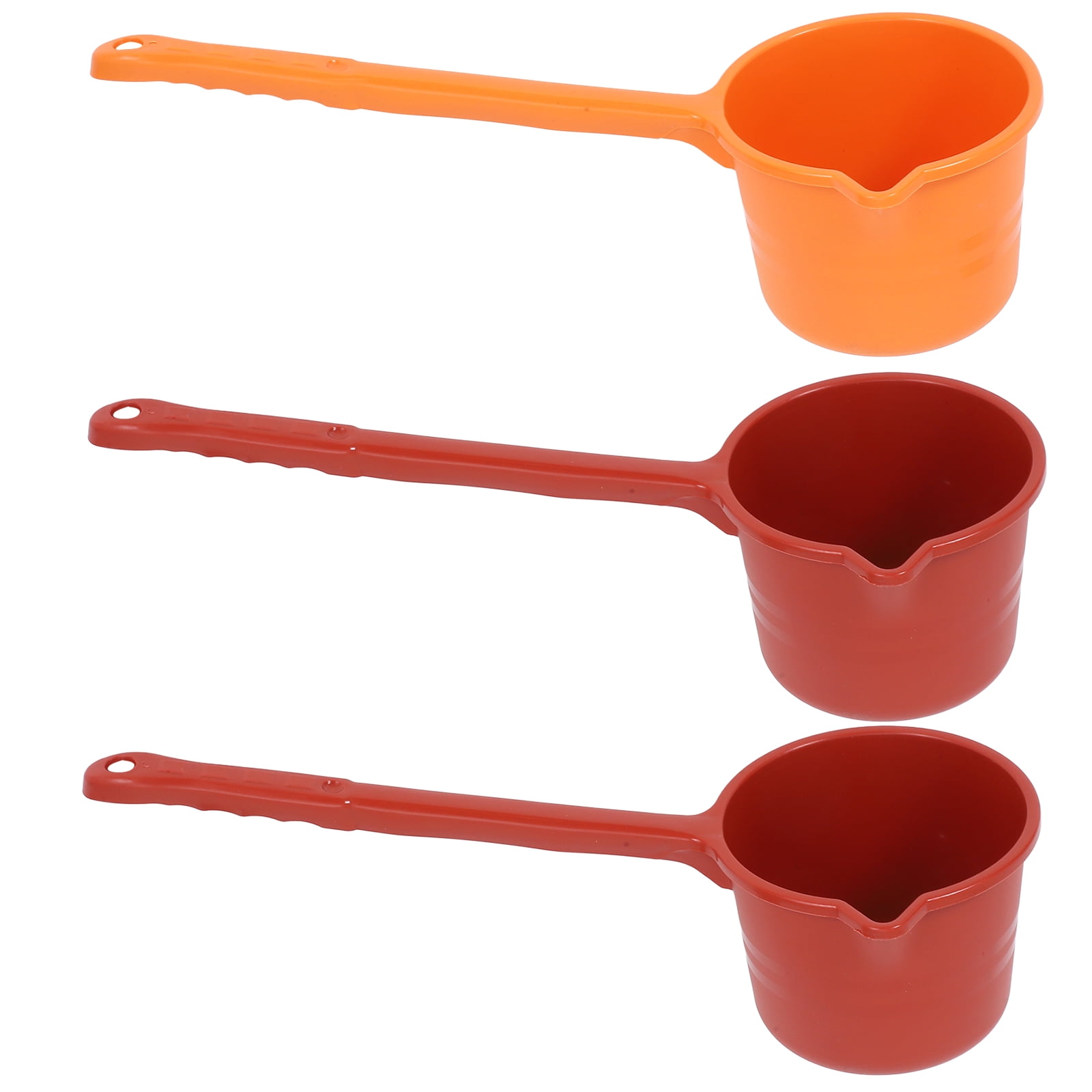 unbranded 3 Pcs Shower Dipper Long-handled Bath Water Scoop - Walmart.com