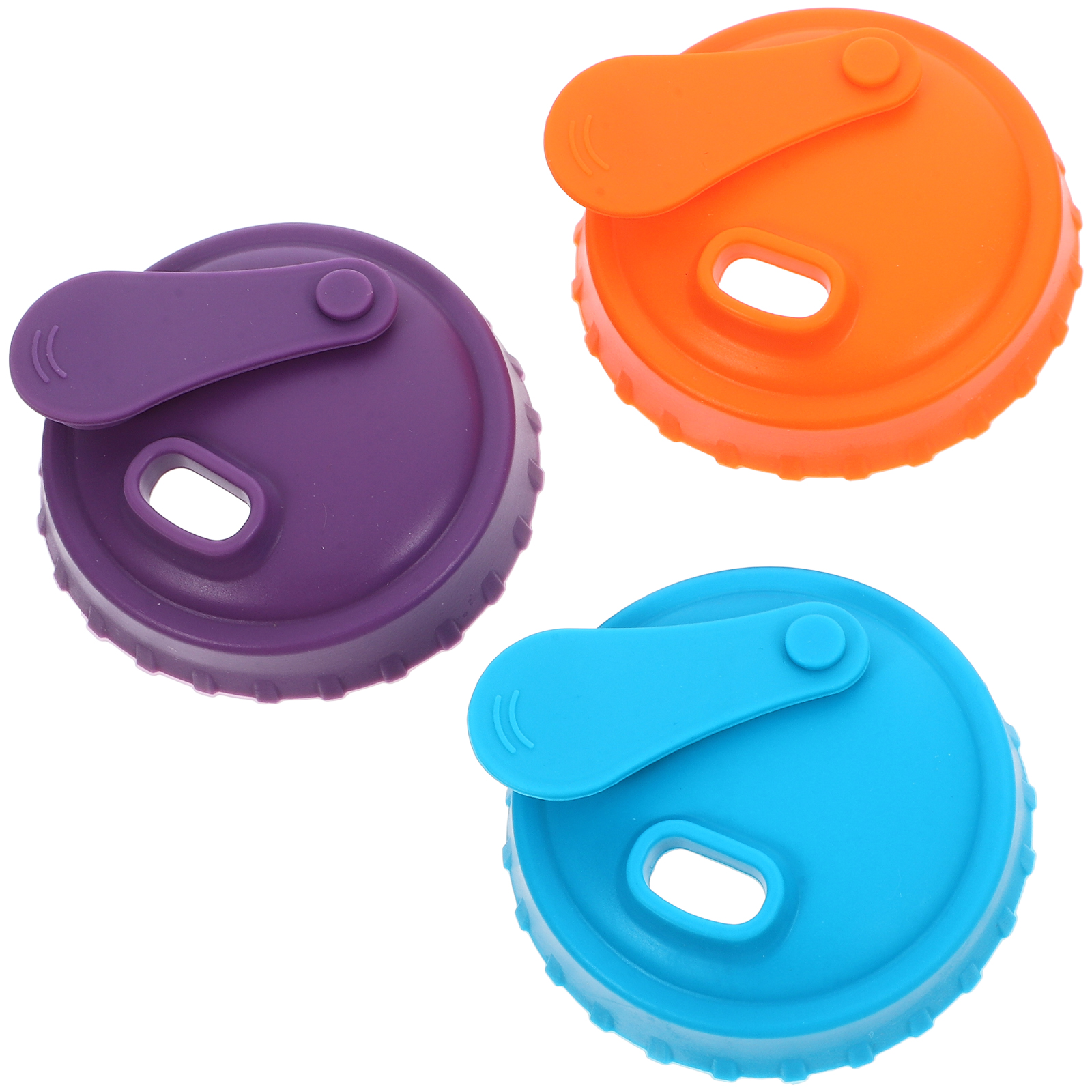 unbranded 3 Pcs Soda Can Cover Lids Silicone Can Lid Can Protector ...